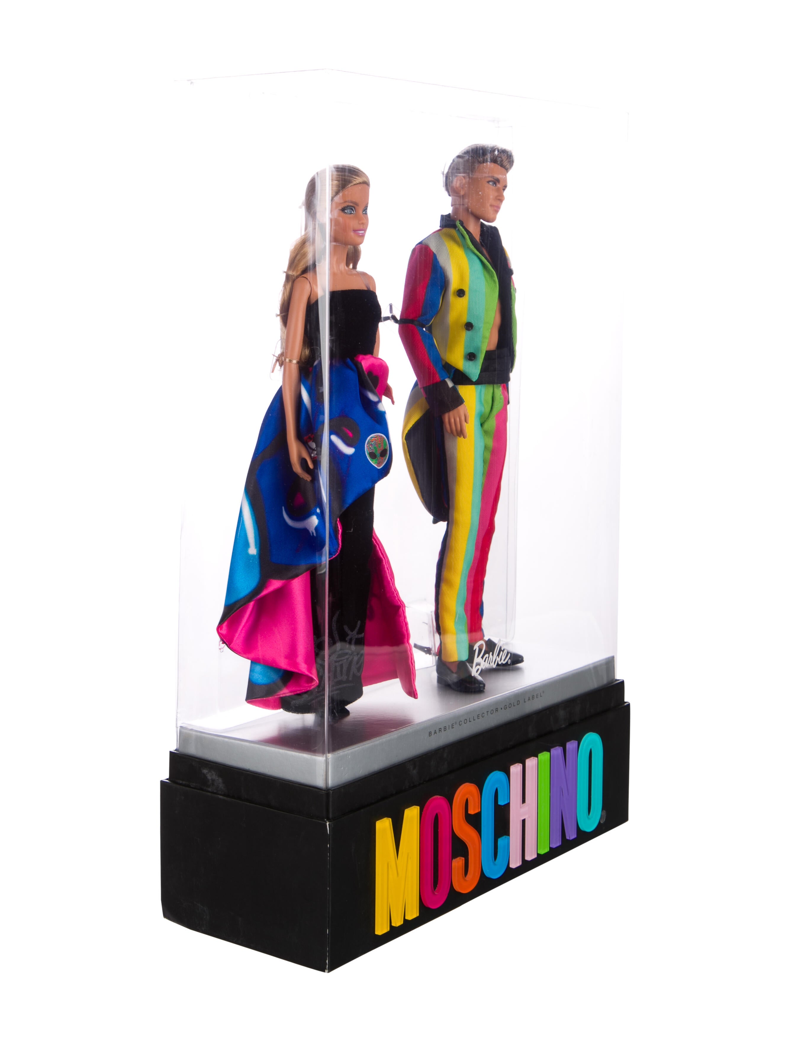 Decor Gold Label Moschino Barbie and Ken Giftset - Black Figures ...