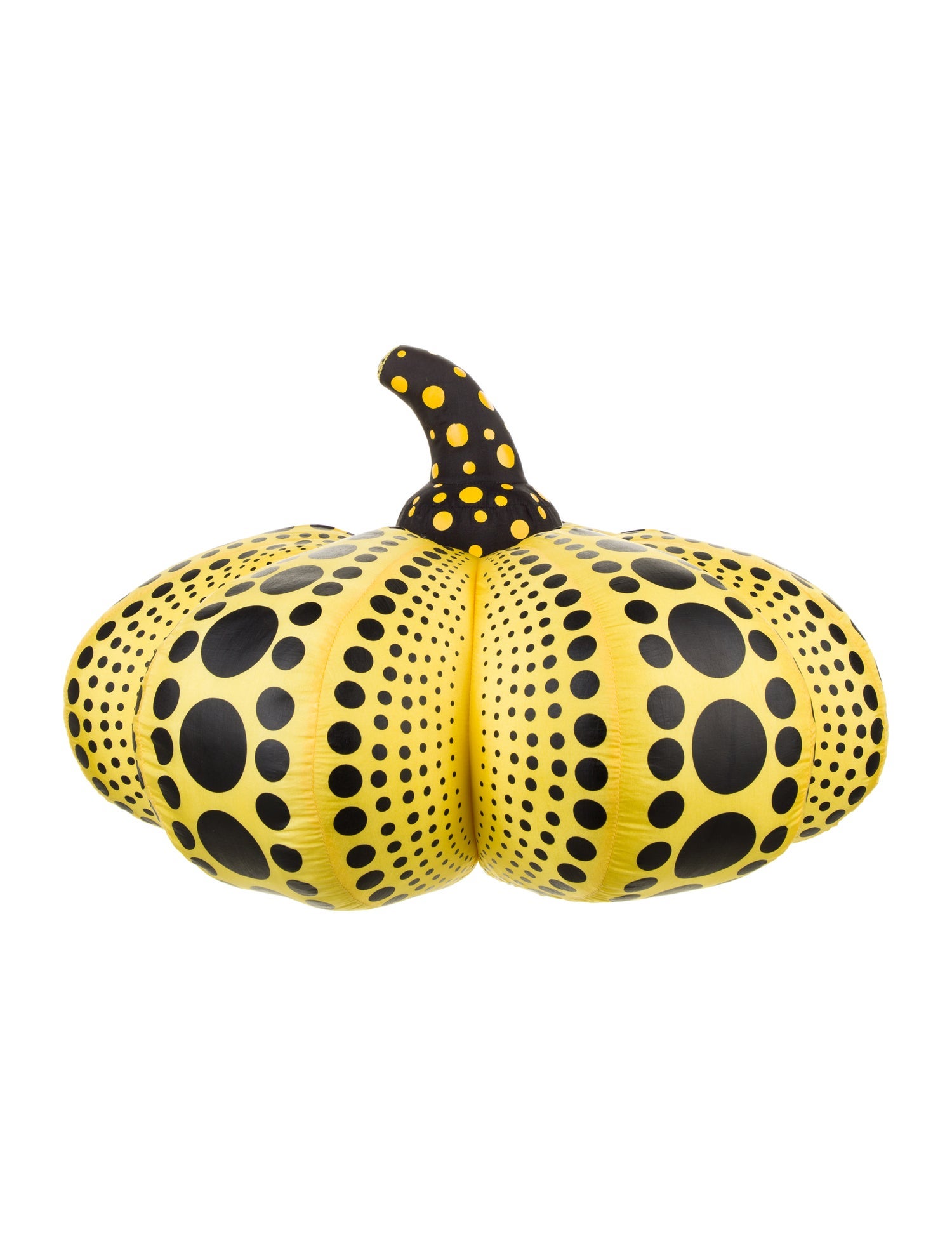 Decor Dots Obsession Yayoi Kusama Large Plush Pumpkin - Black Decorative Accents, Decor ...