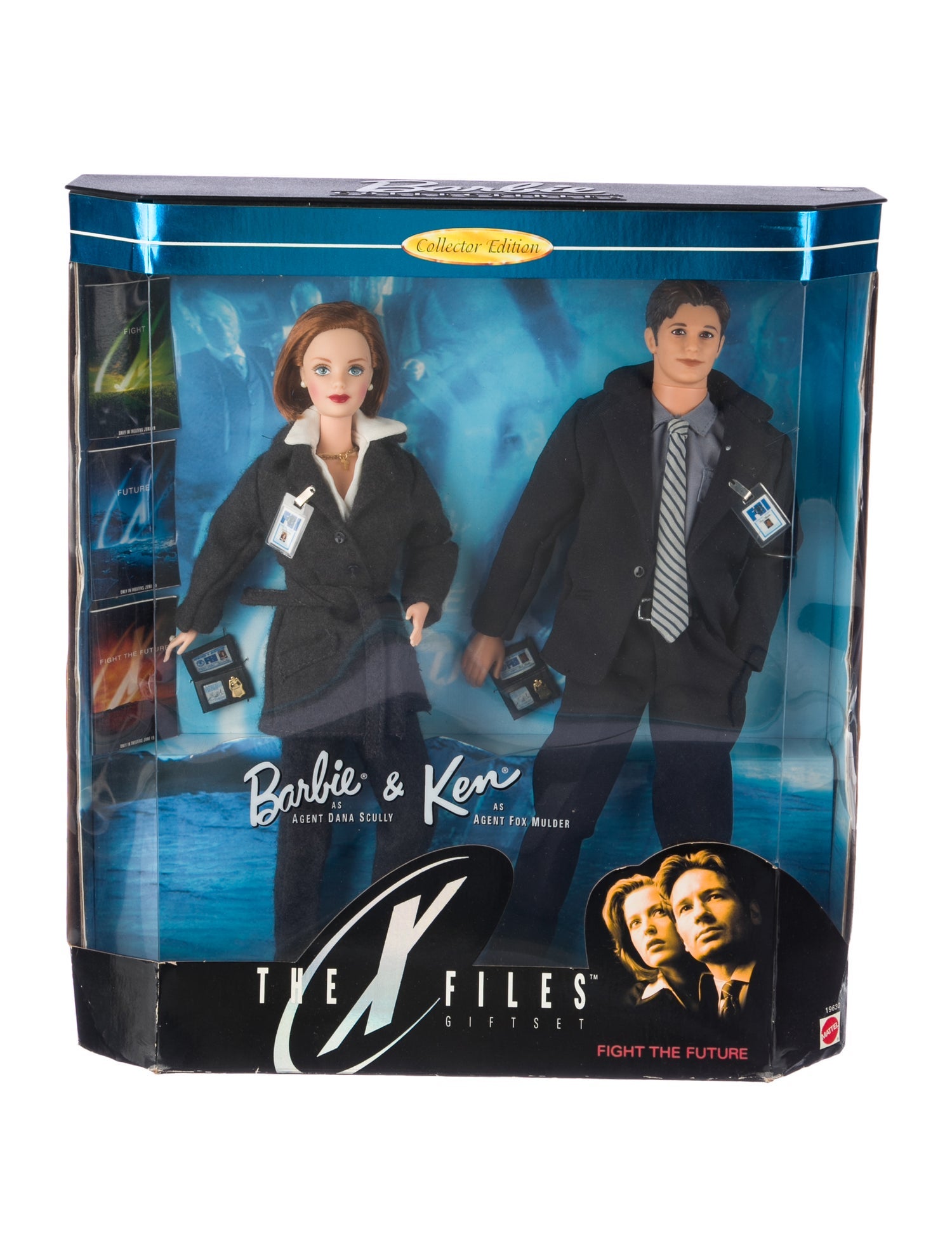 Decor Collector's Edition X-files Barbie Figurine Giftset - Black ...