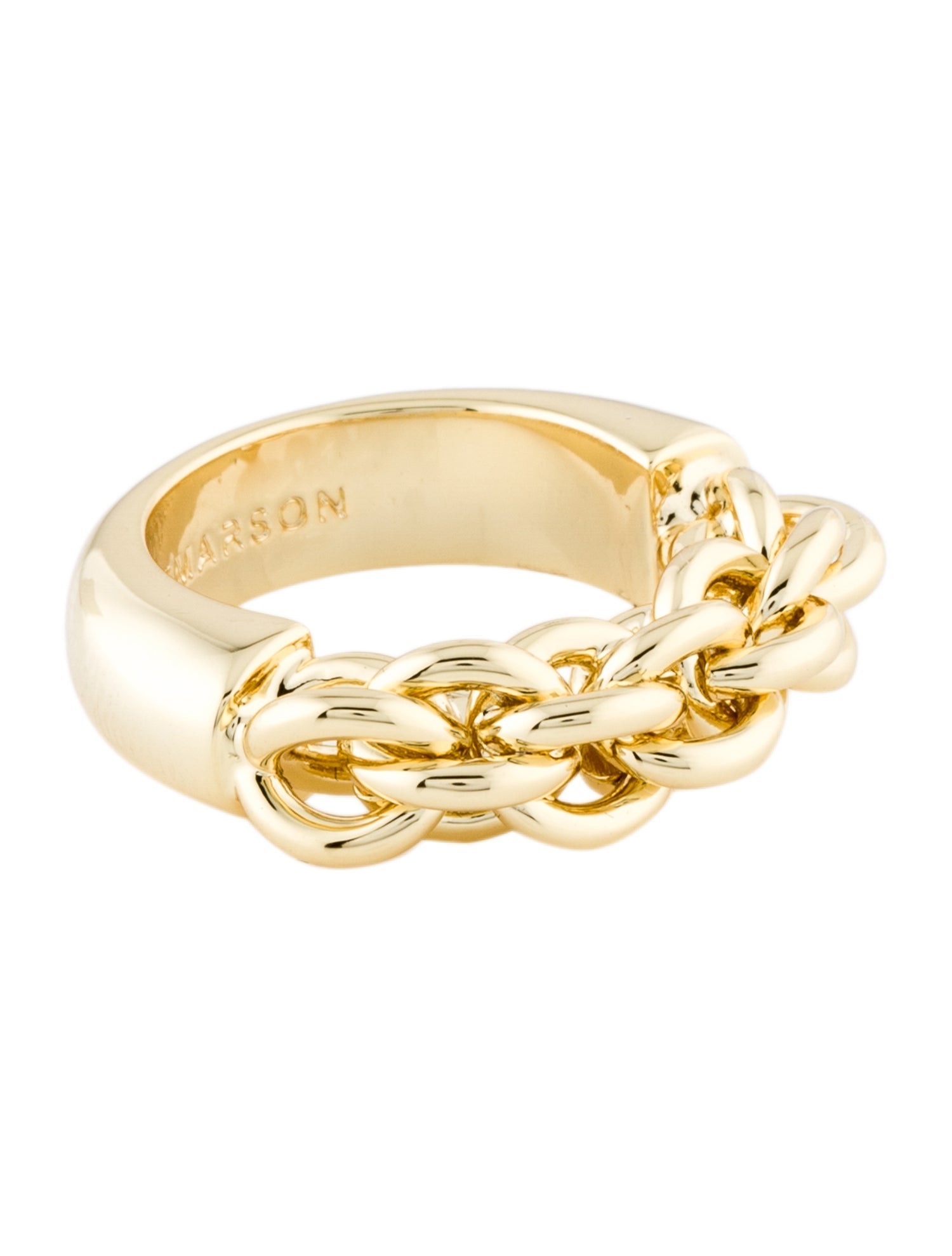 Demarson Dylan Ring - Brass Band, Rings - DEMAR20597 | The RealReal