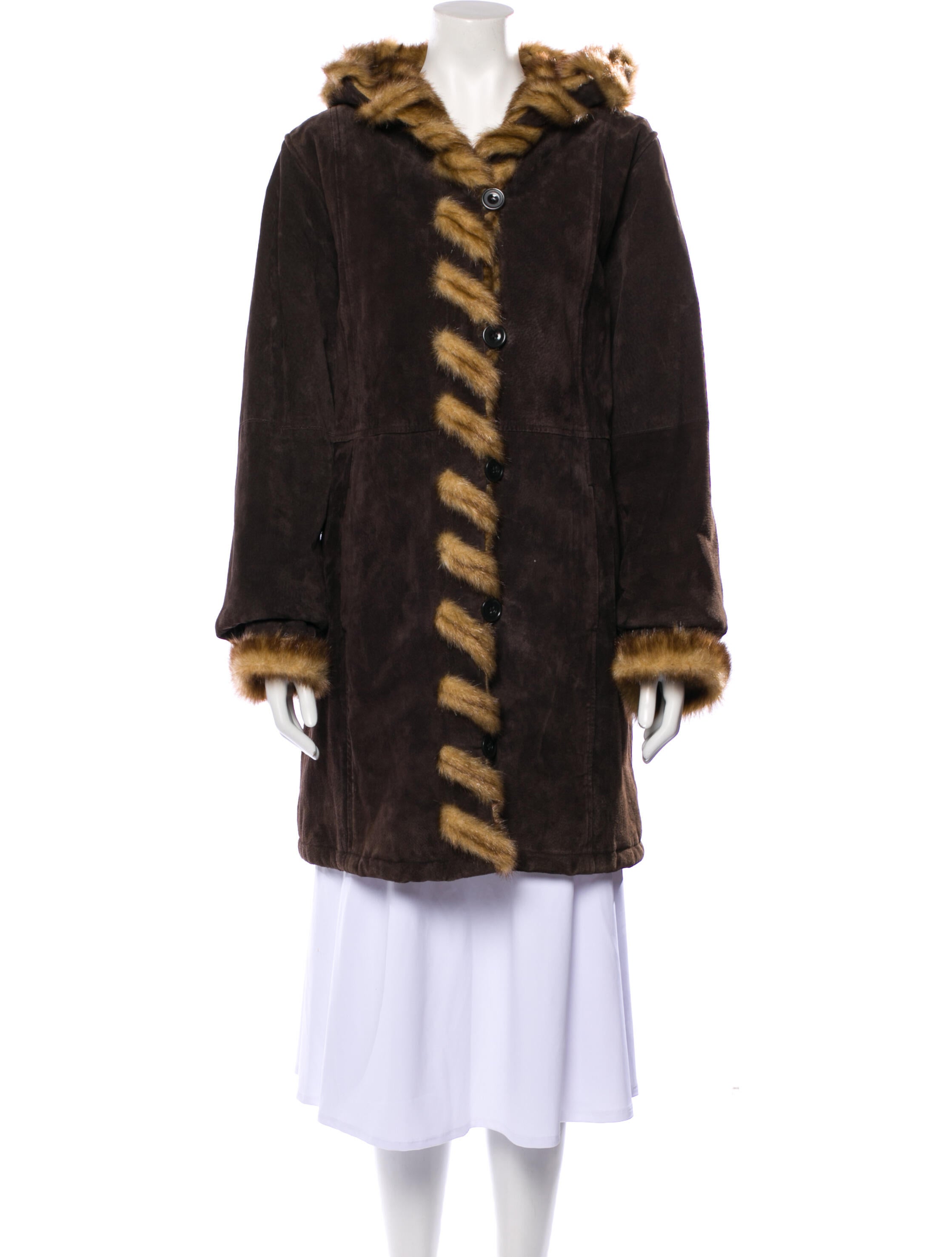 Dennis Basso Vintage Fur Coat Black Coats Clothing Den23470 The Realreal