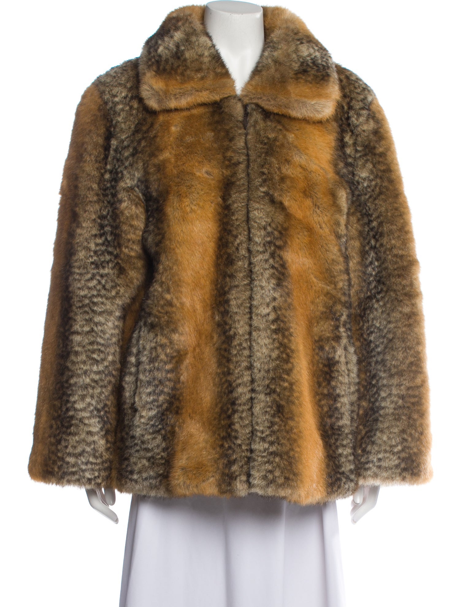 Dennis Basso Fur Coat Neutrals Coats Clothing Den23742 The Realreal