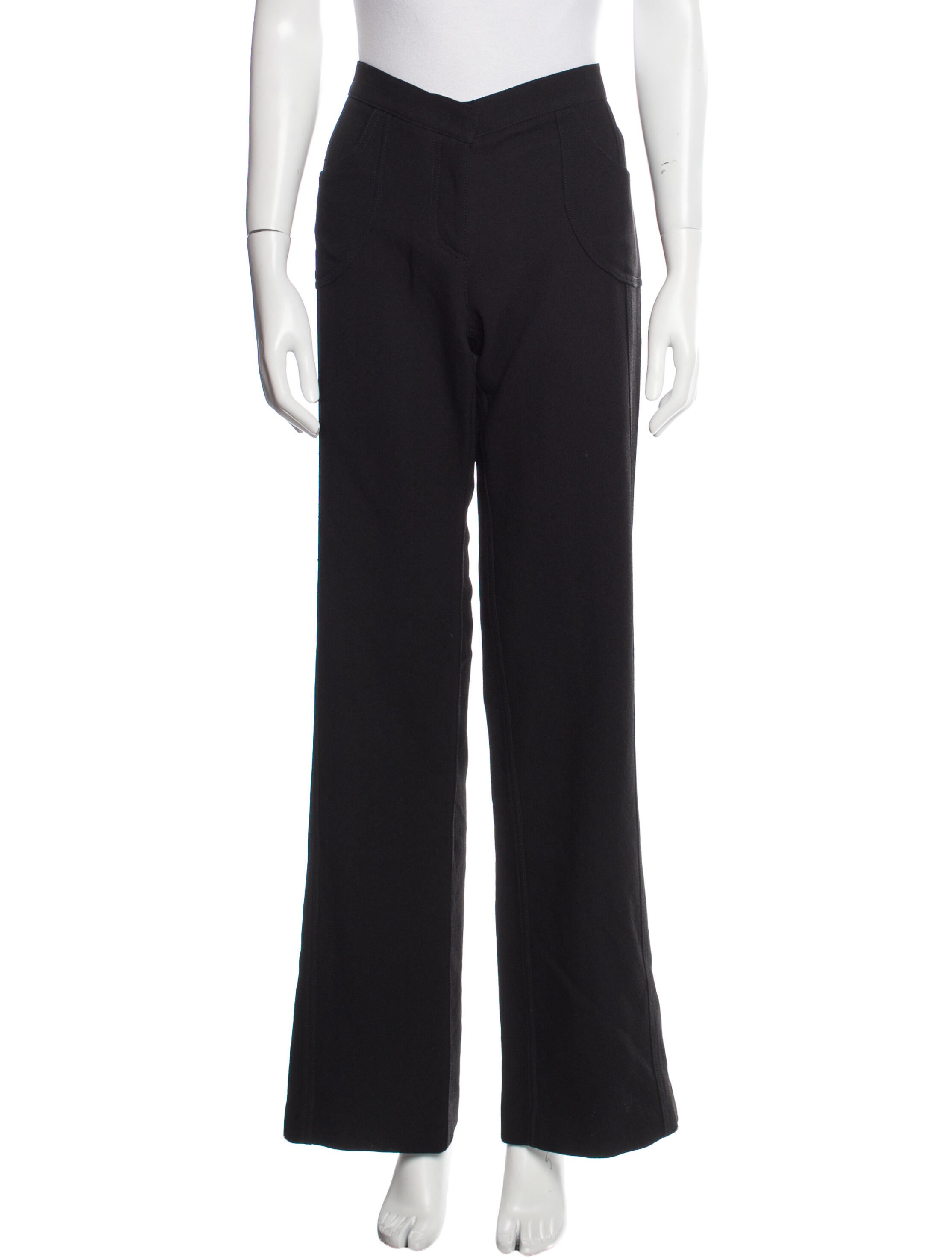Derek Lam Wide Leg Pants w/ Tags - Black, 11.25" Rise Pants, Clothing ...
