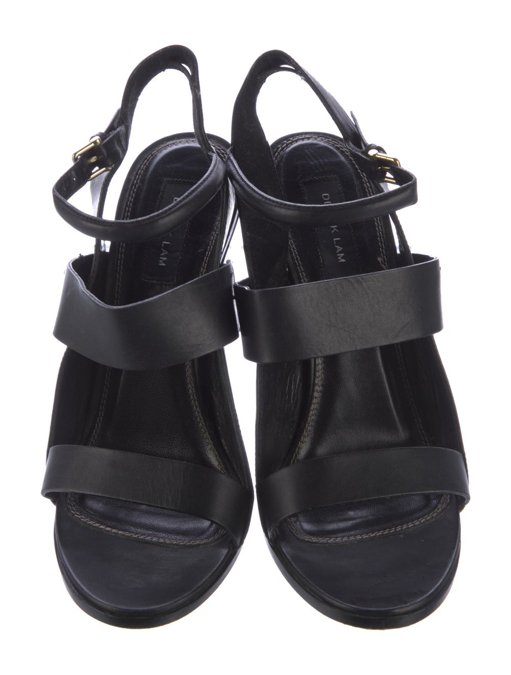 Derek Lam Leather Sandals - Black Sandals, Shoes - DER73622 | The RealReal