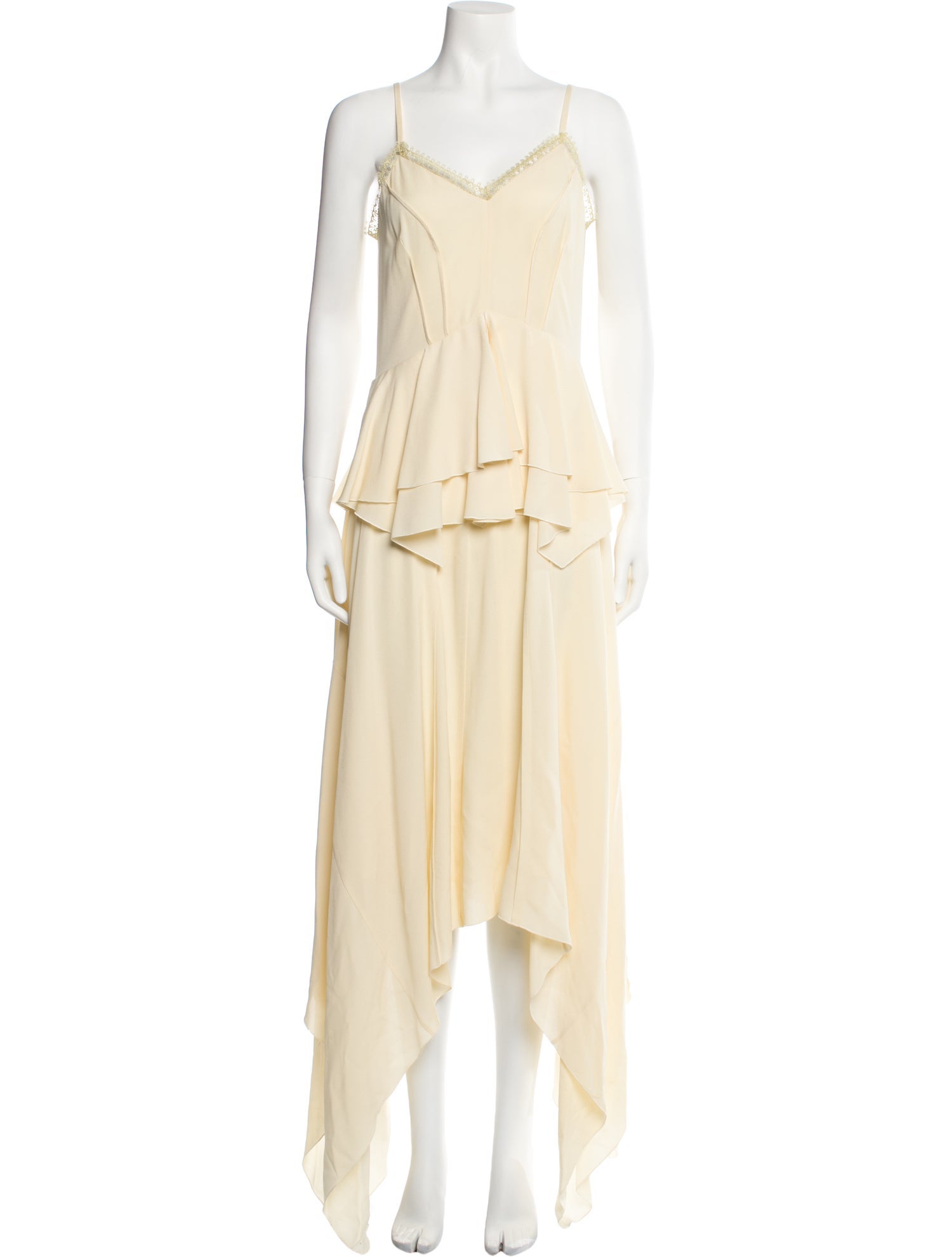 Derek Lam Silk Long Dress - Neutrals Dresses, Clothing - DER80384 | The ...