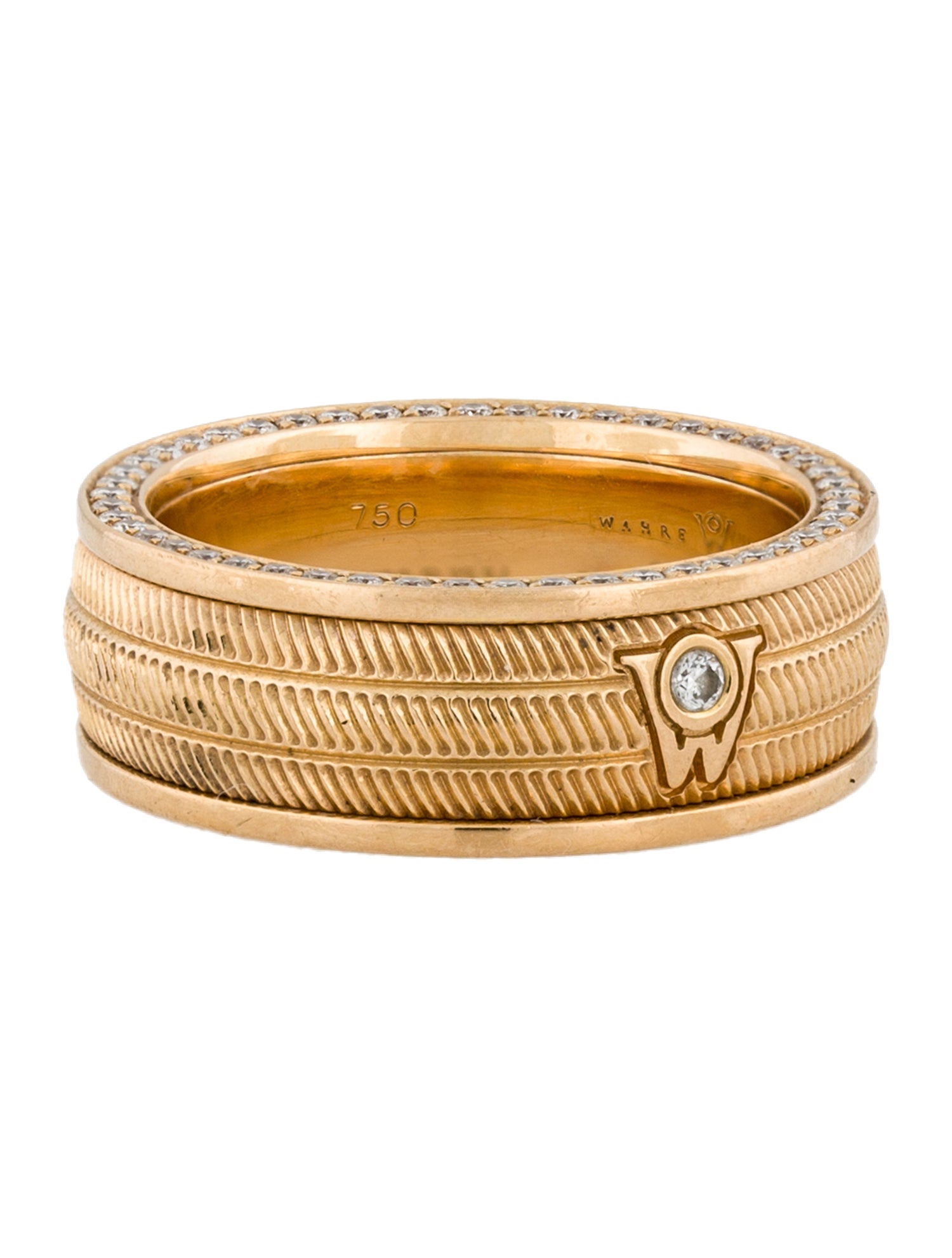 Wellendorff 18K Diamond 'Eve' Ring - 18K Yellow Gold Band, Rings ...