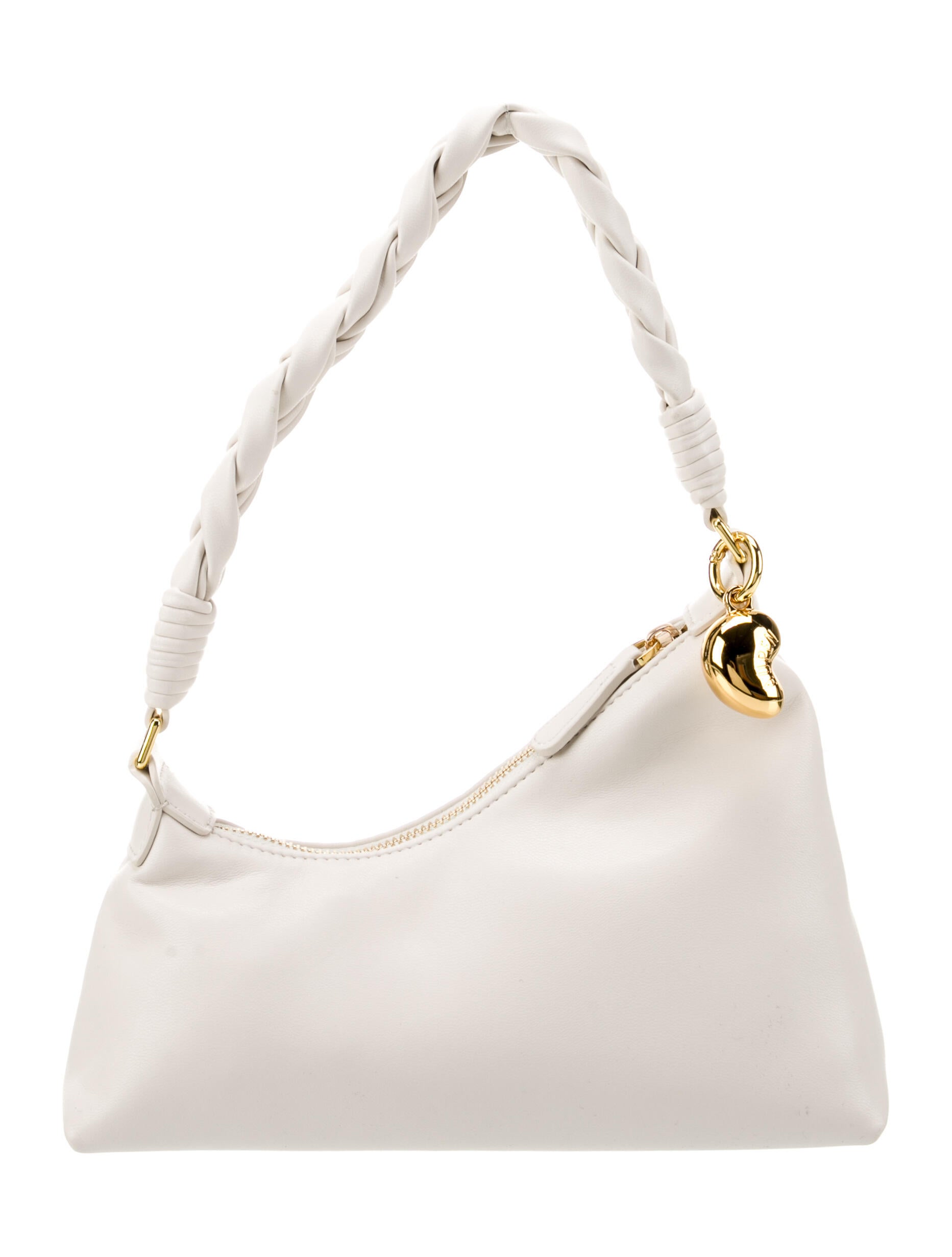Aupen Leather Shoulder Bag - Neutrals Shoulder Bags, Handbags ...