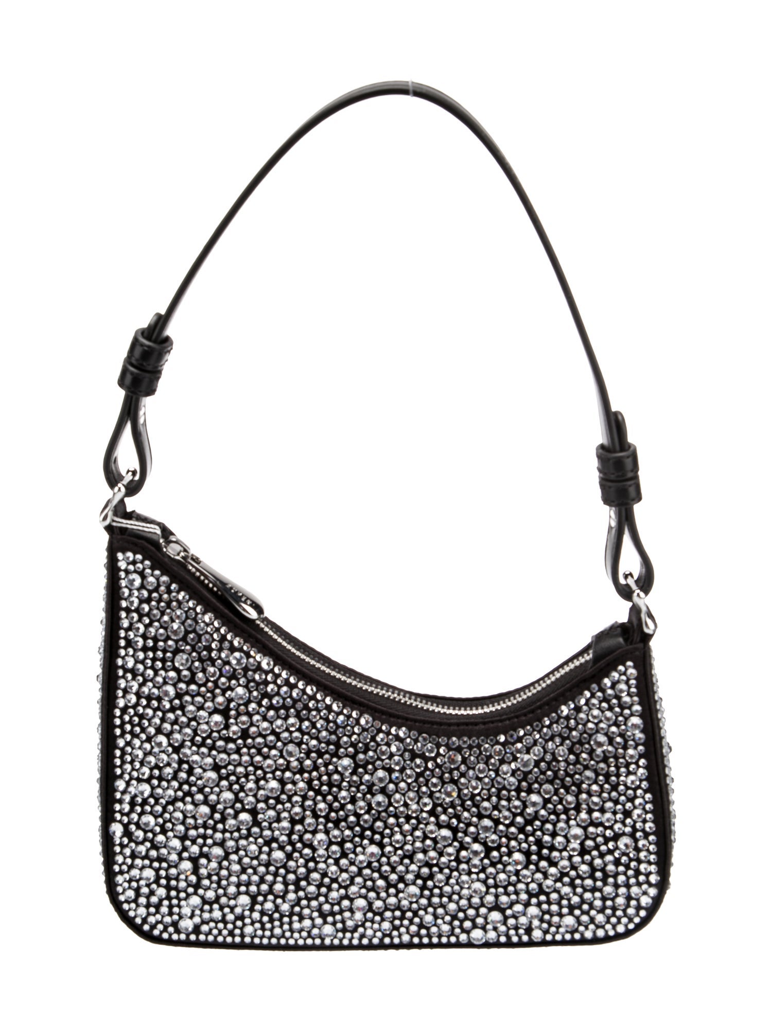 Aupen Canvas Shoulder Bag - Black Handle Bags, Handbags - DFHSD20024 ...