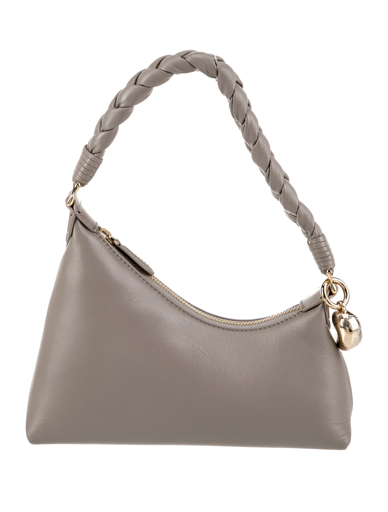 Aupen Leather Shoulder Bag - Neutrals Shoulder Bags, Handbags ...