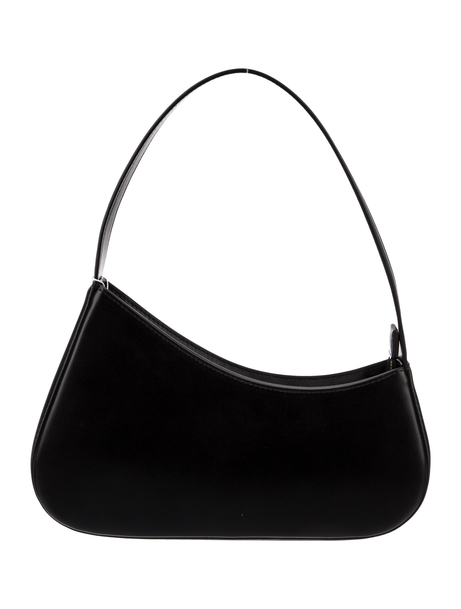 Aupen Leather Shoulder Bag w/ Tags - Black Shoulder Bags, Handbags ...