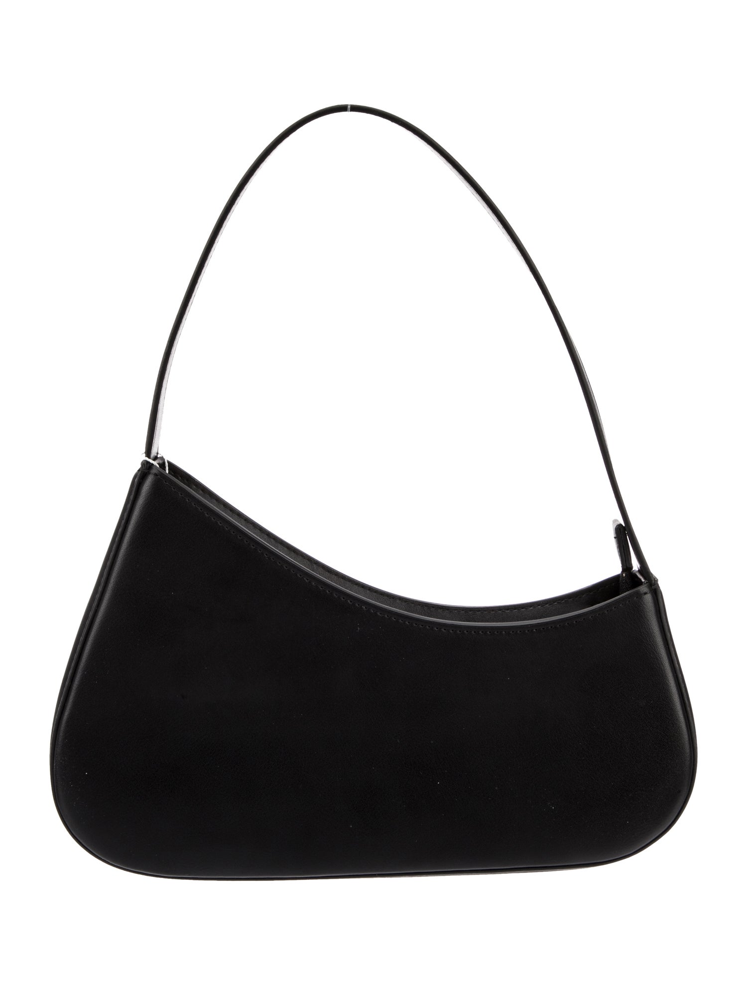 Aupen Leather Shoulder Bag w/ Tags - Black Shoulder Bags, Handbags ...