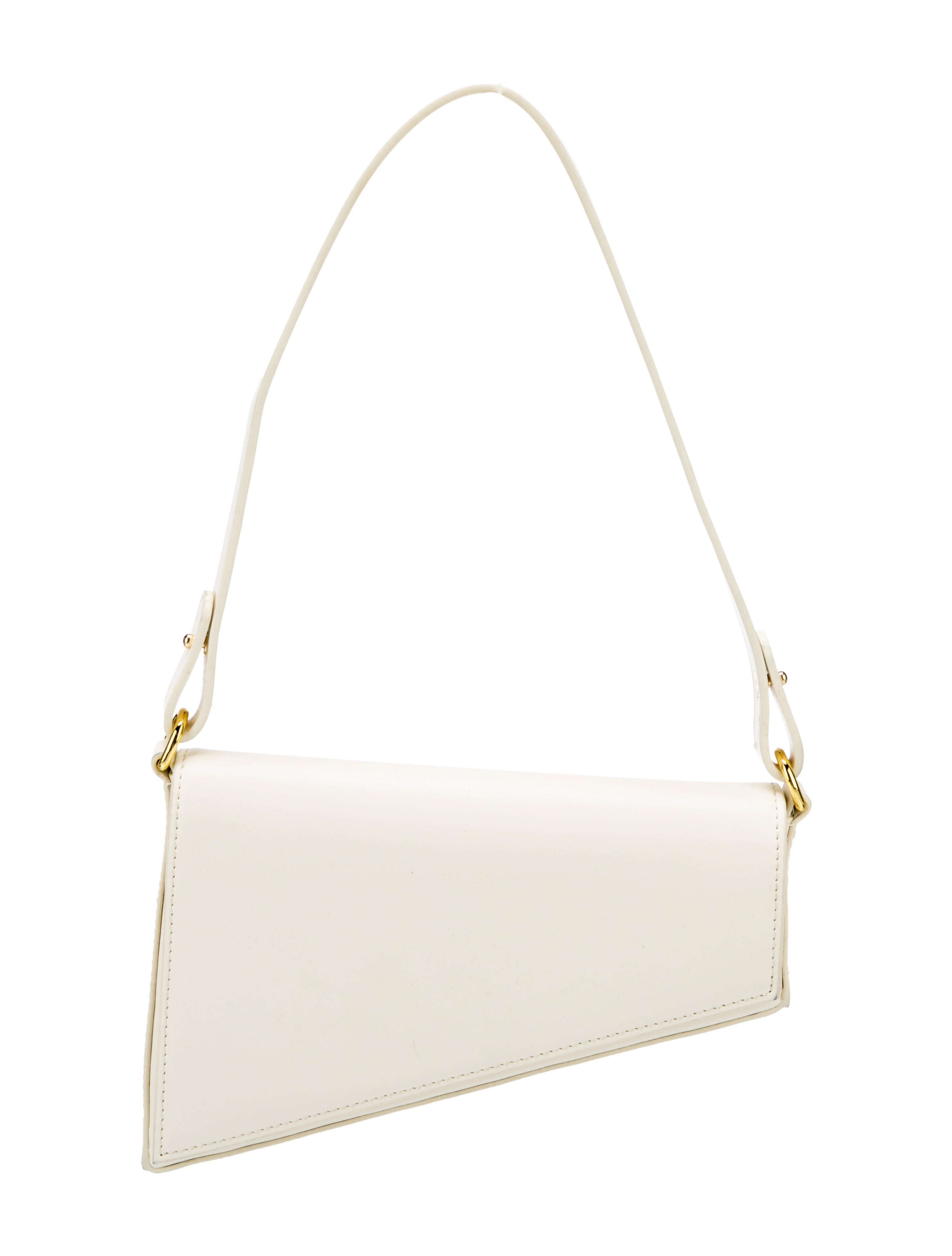 Aupen Leather Shoulder Bag - Neutrals Crossbody Bags, Handbags ...