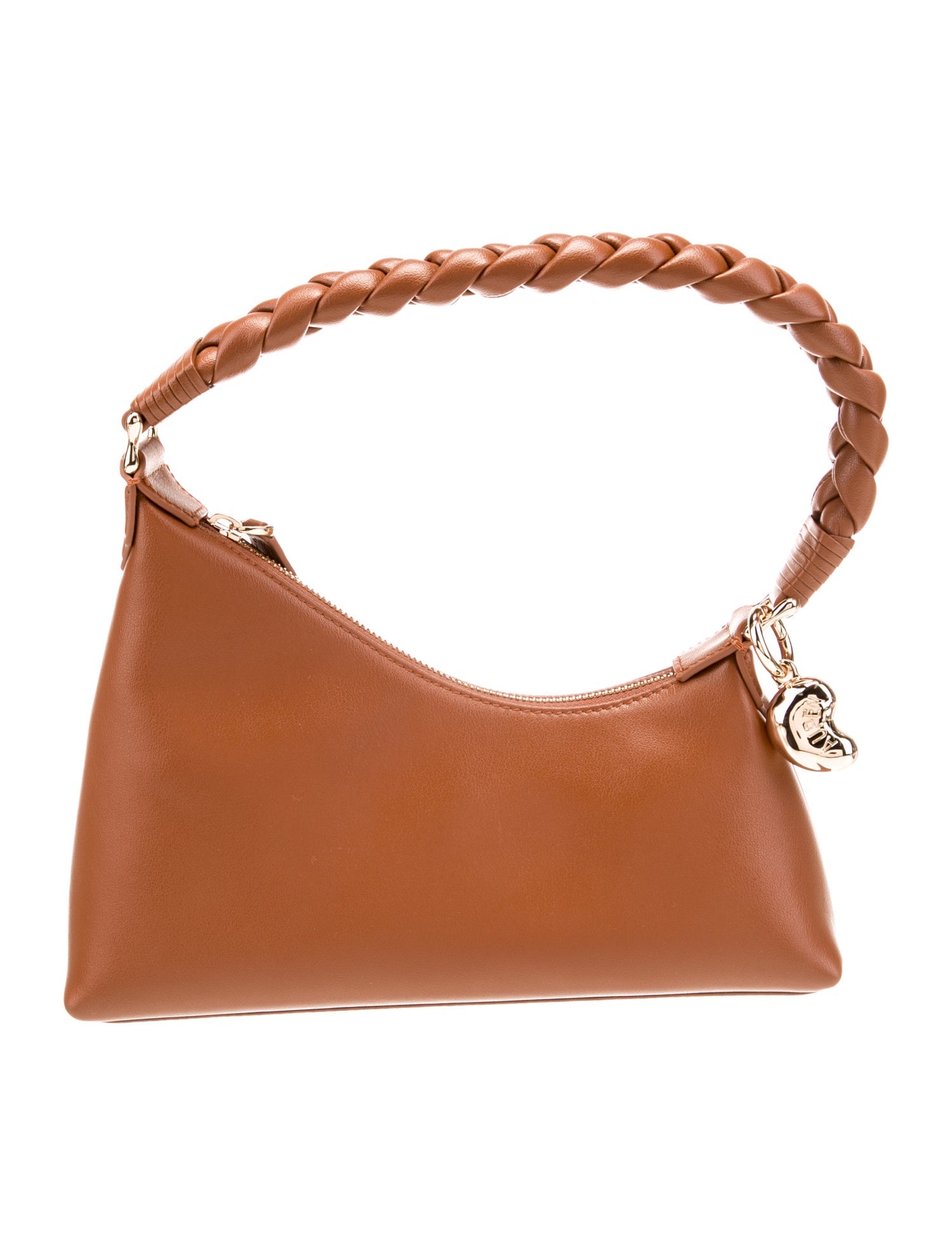 Aupen Leather Shoulder Bag - Brown Shoulder Bags, Handbags - DFHSD20415 ...