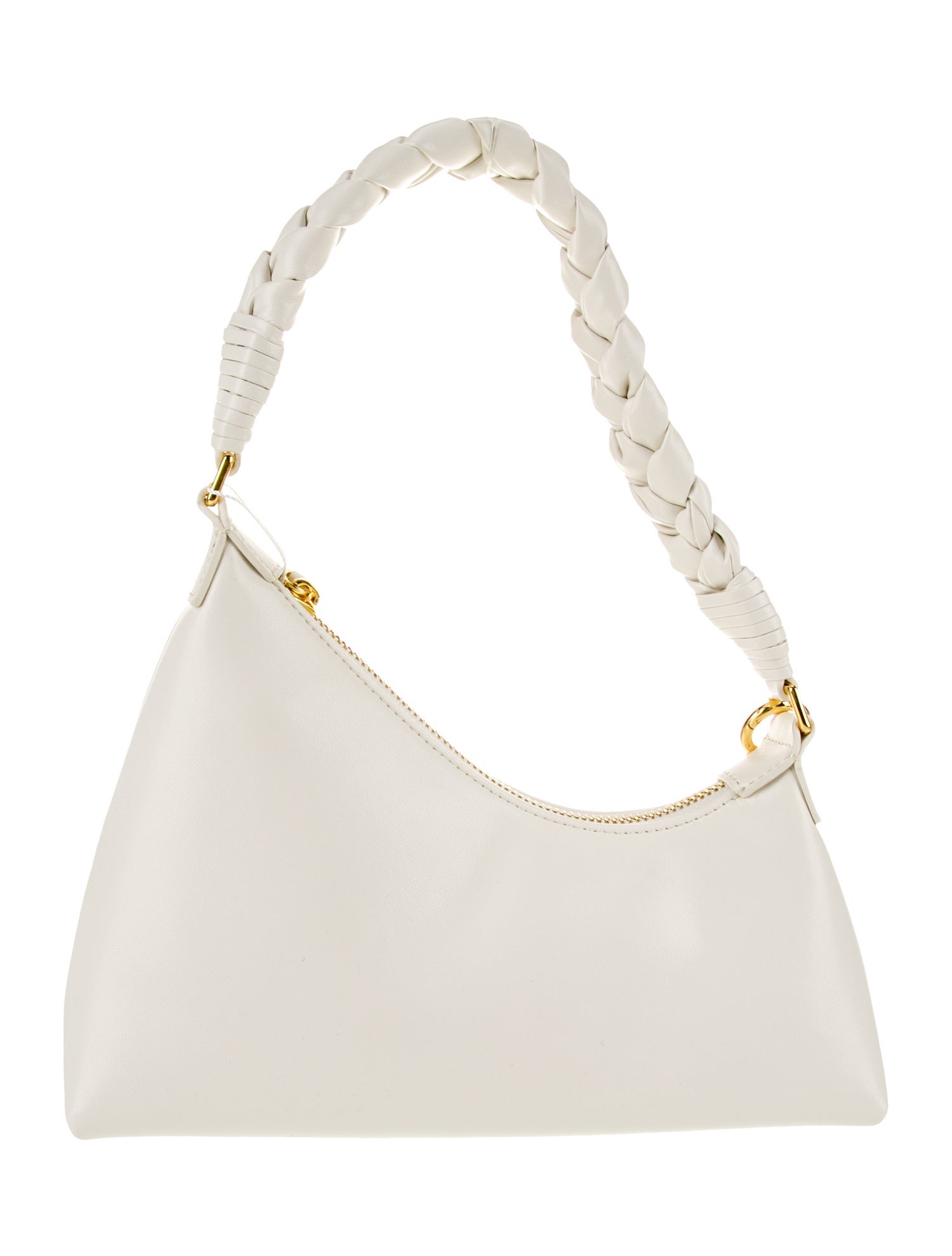 Aupen Leather Shoulder Bag - Neutrals Shoulder Bags, Handbags ...