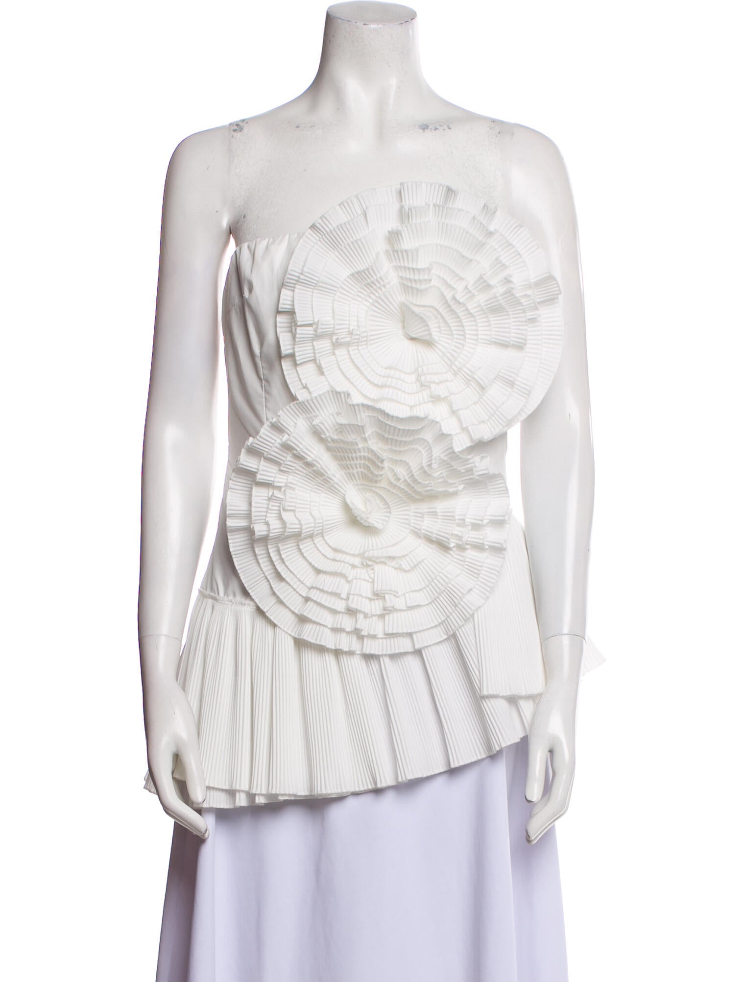 Source Unknown Strapless Tunic - White Tops, Clothing - DFS20180 | The ...