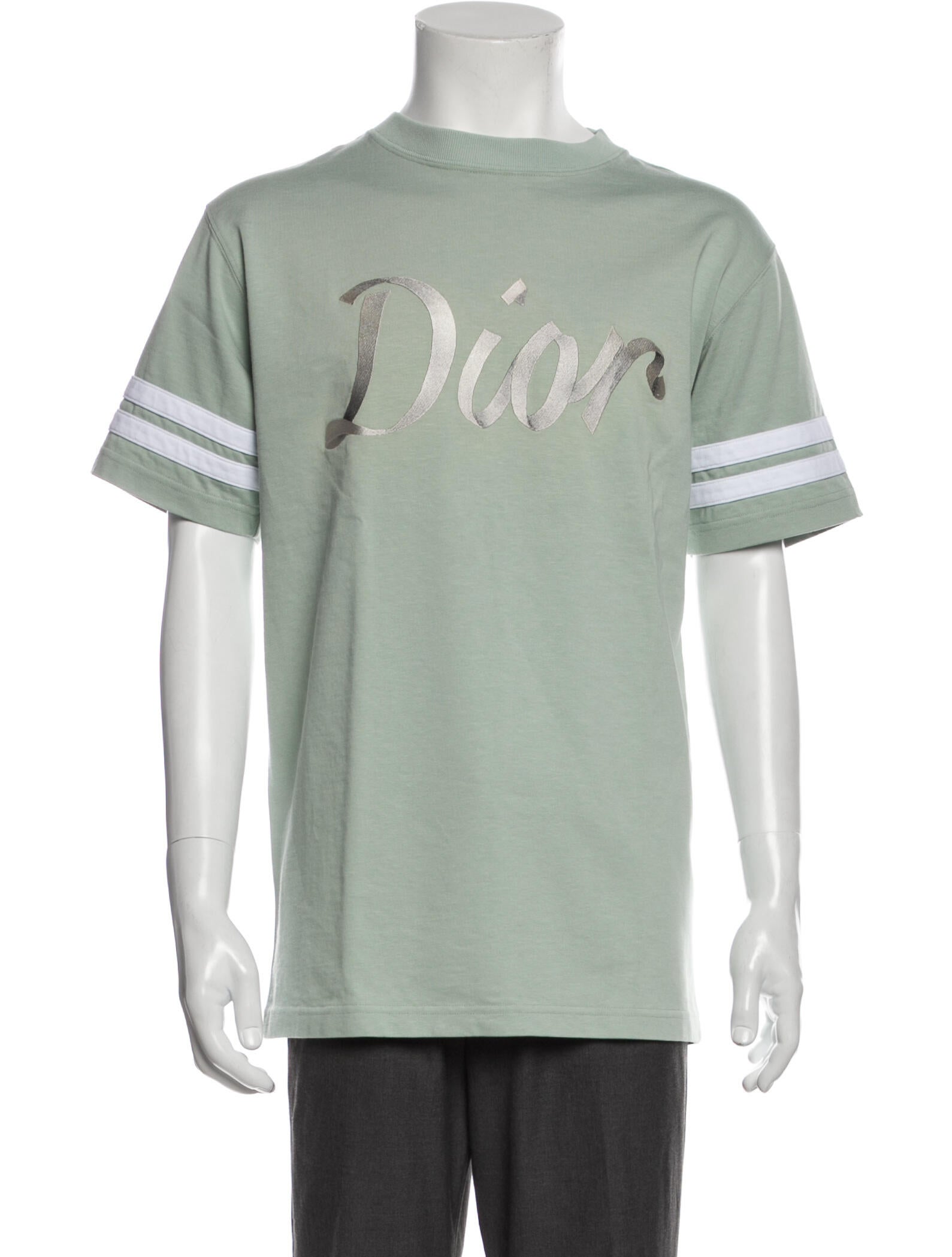 DIOR MEN 2022 Graphic Print T-Shirt w/ Tags - Green T-Shirts, Clothing ...