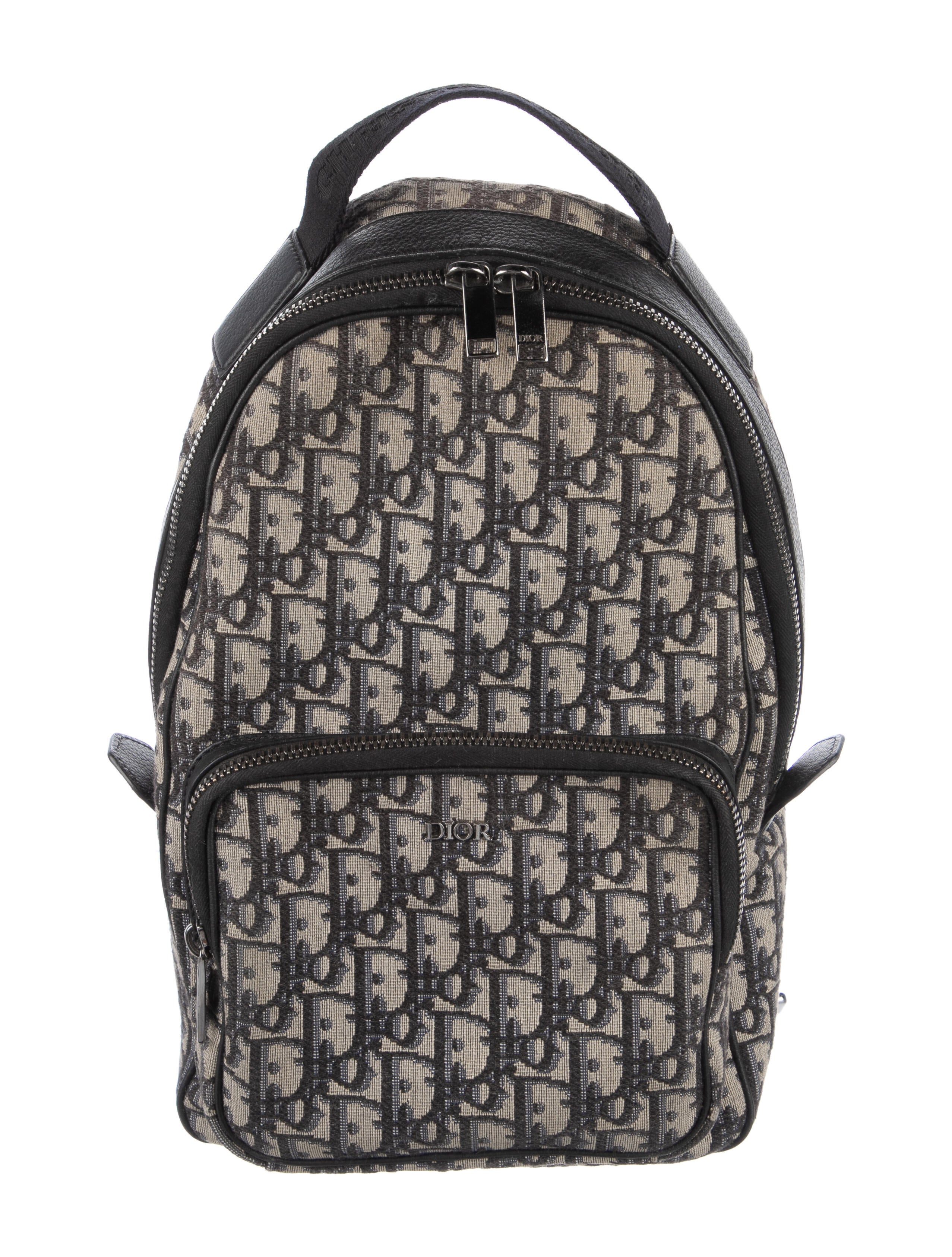 DIOR MEN Oblique Rider Backpack - Blue Backpacks, Bags - DIORM23451 ...