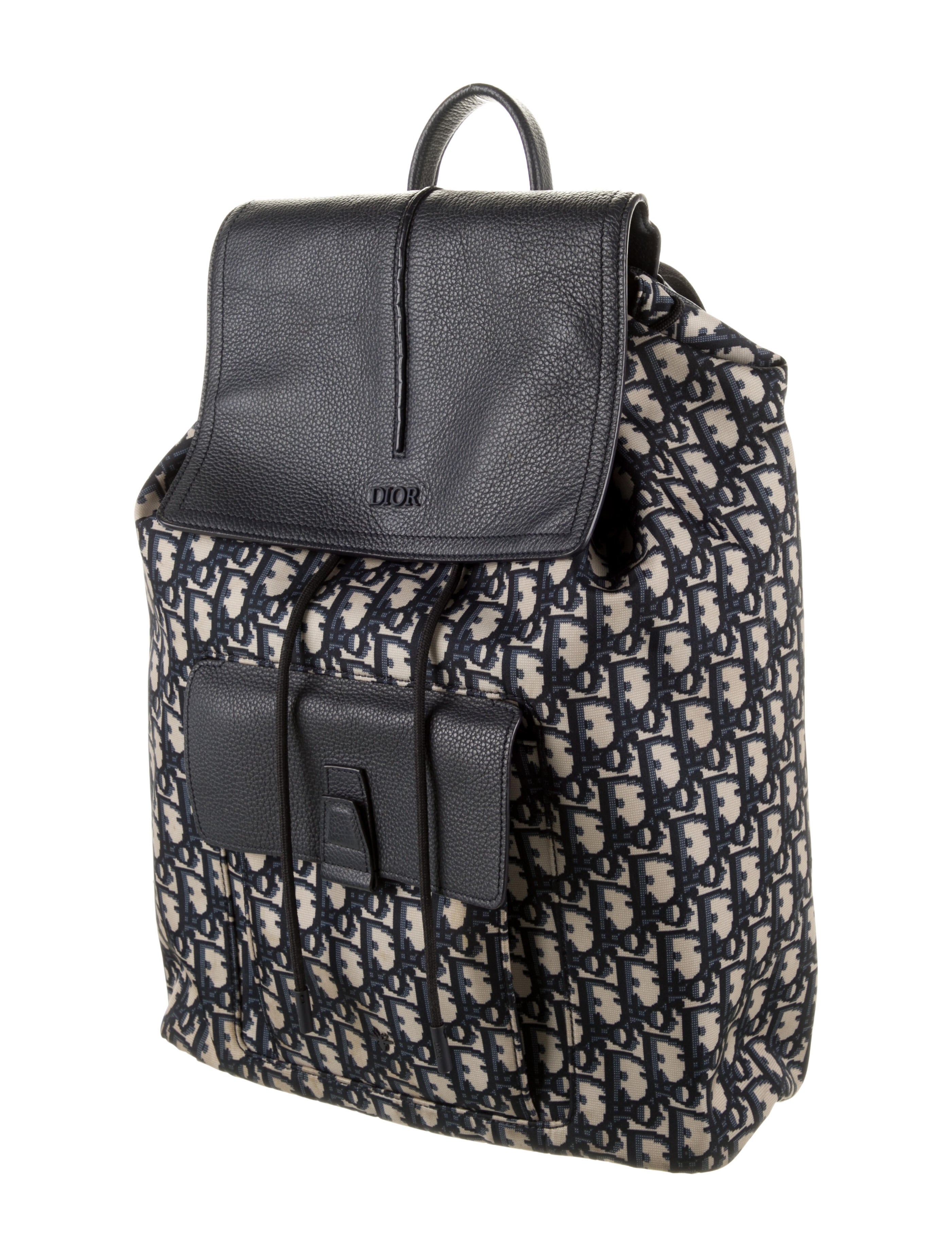 DIOR MEN 2020 Oblique Motion Backpack - Blue Backpacks, Bags ...