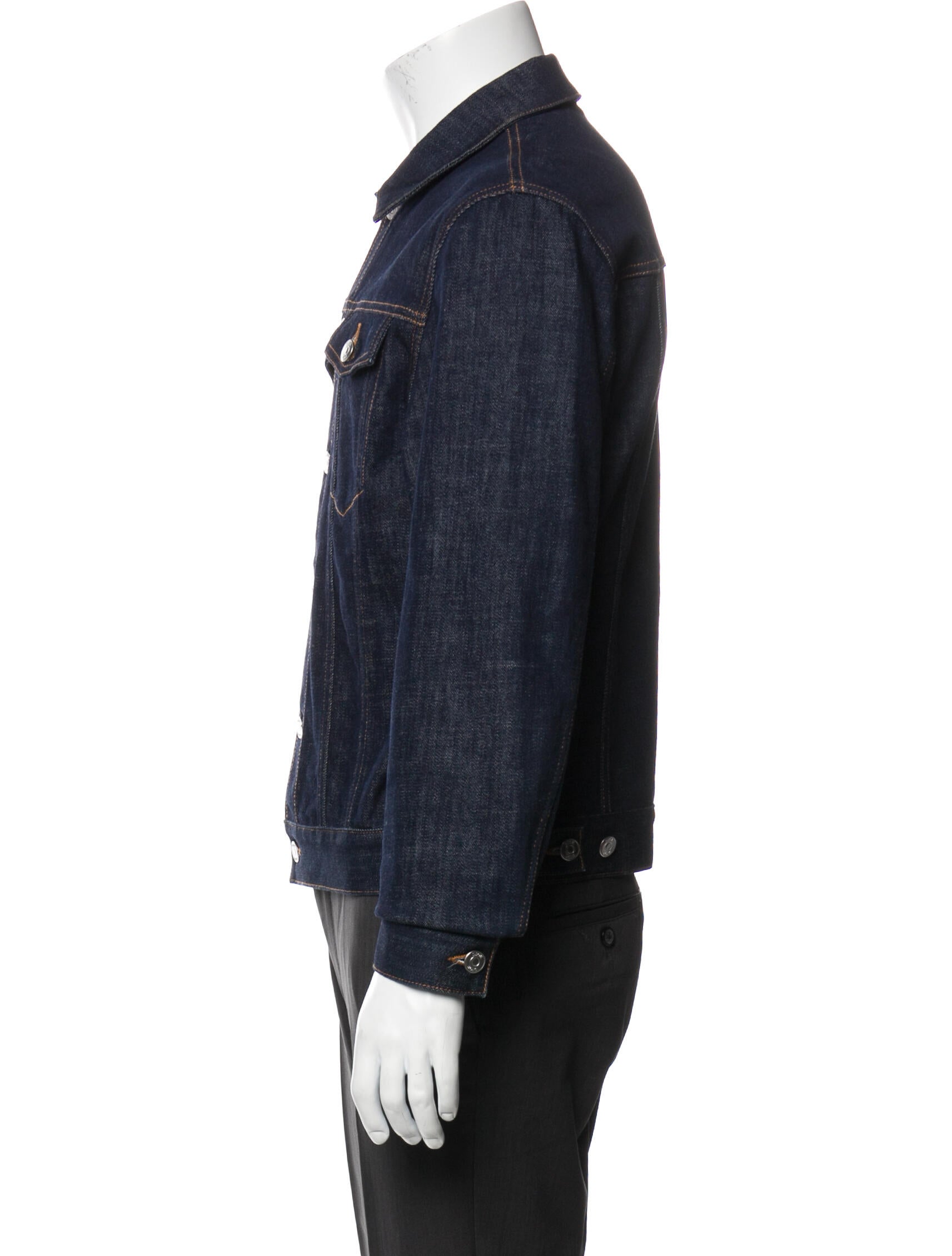 DIOR MEN 2020 Oblique Jacquard Denim Jacket - Blue Outerwear, Clothing ...