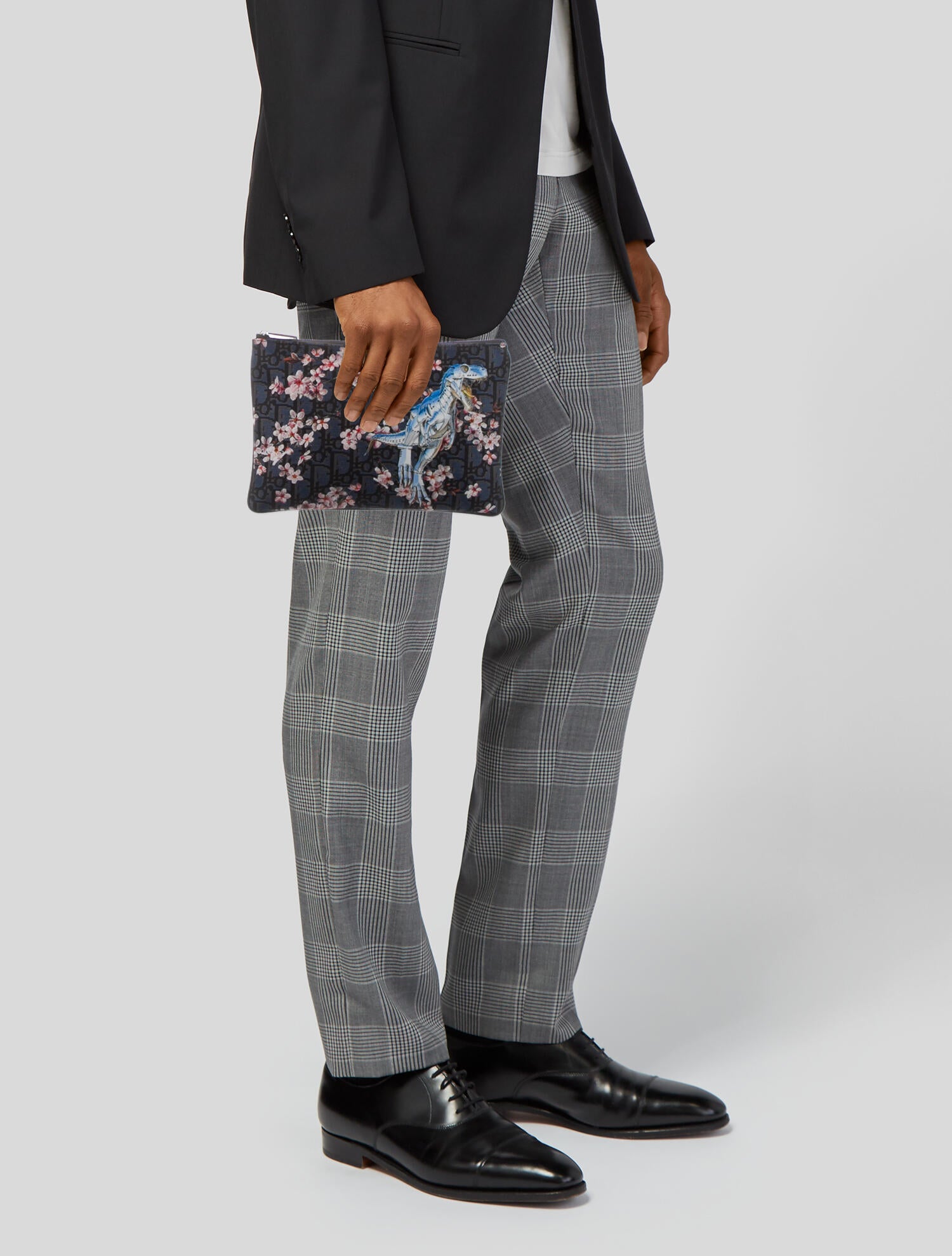 DIOR MEN Hajime Sorayama Robot Pouch - Blue Portfolios & Pouches, Bags ...