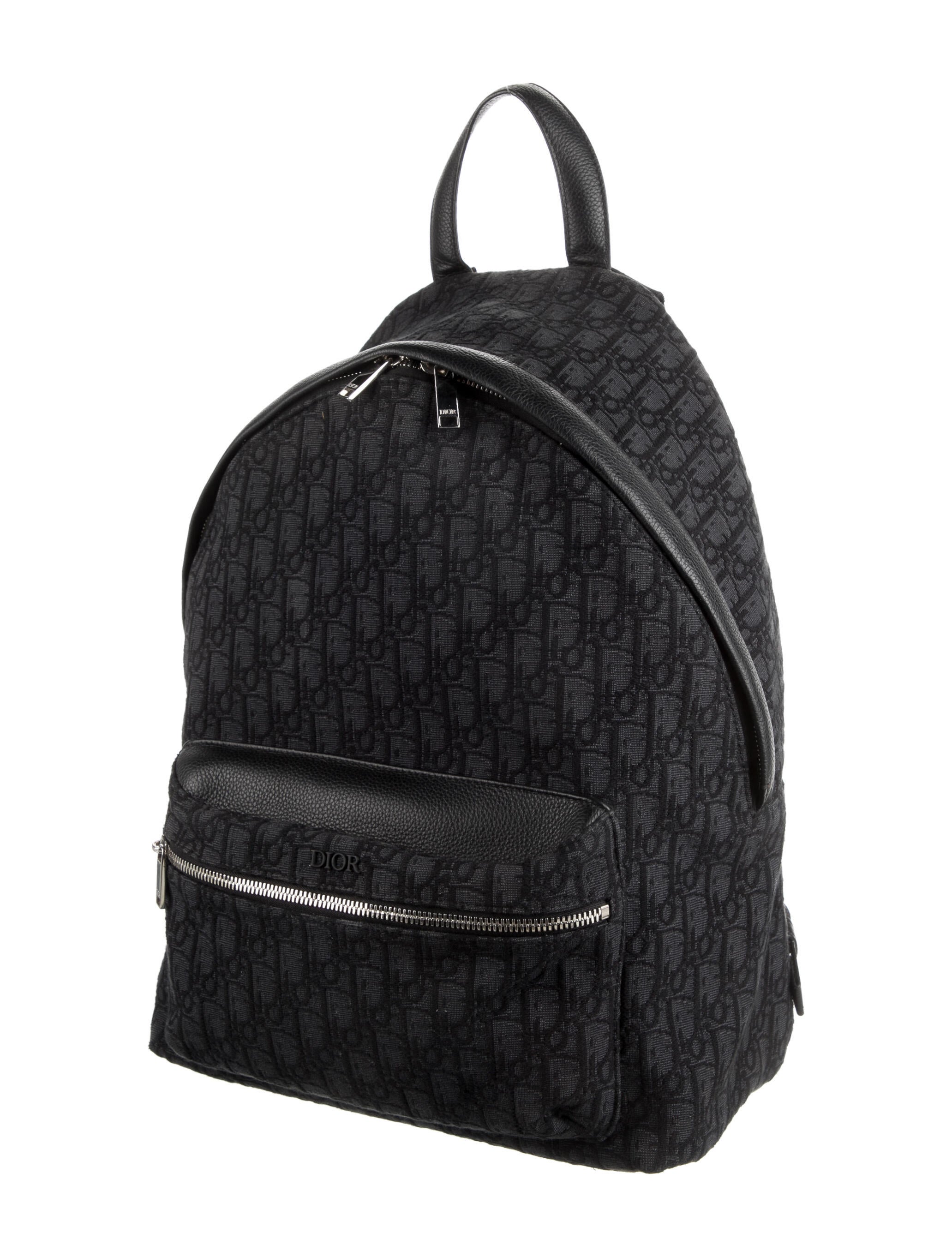 DIOR MEN Oblique Rider Backpack - Blue Backpacks, Bags - DIORM33202 ...