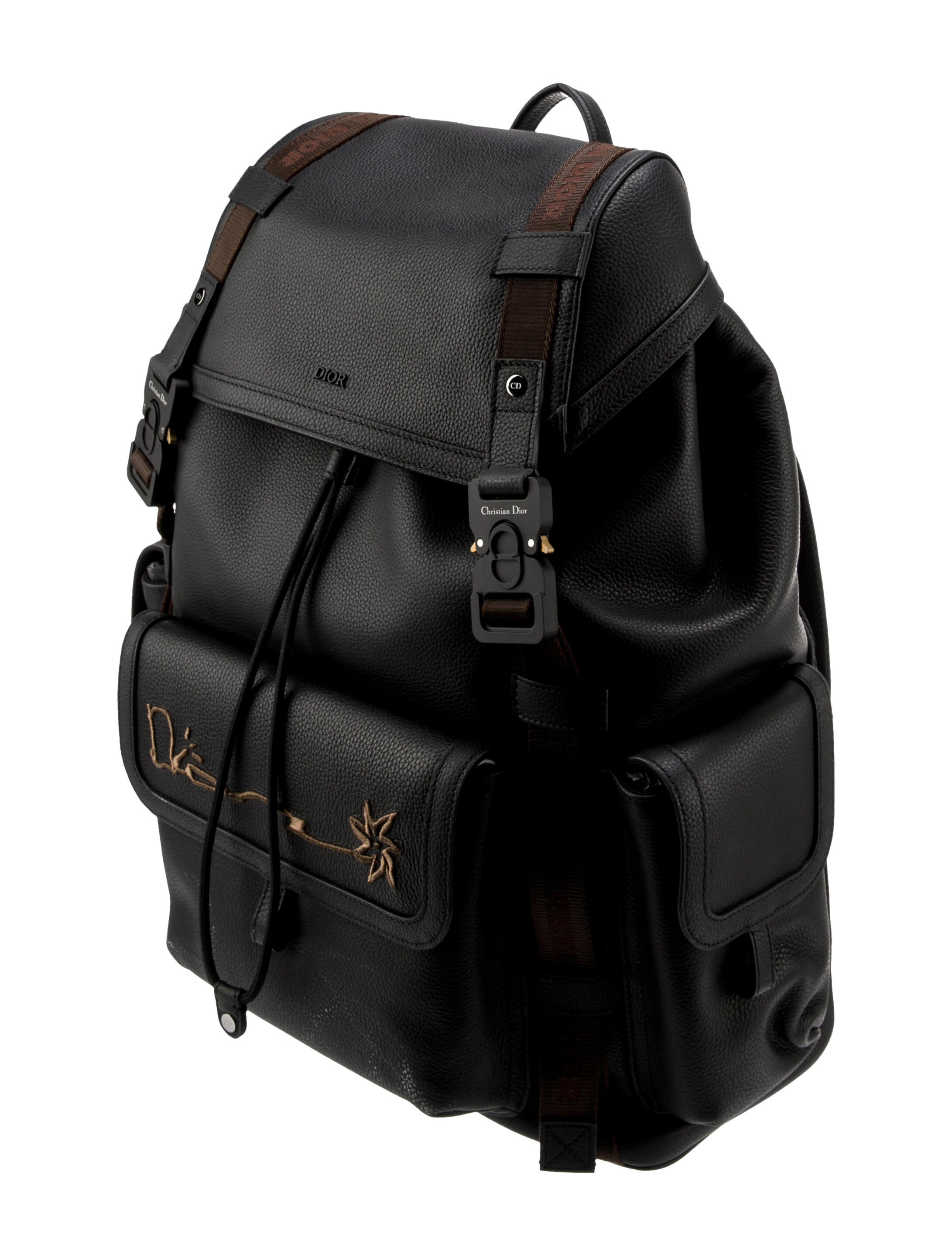 DIOR MEN x Cactus Jack Hit The Road Backpack w/ Tags - Black Backpacks ...