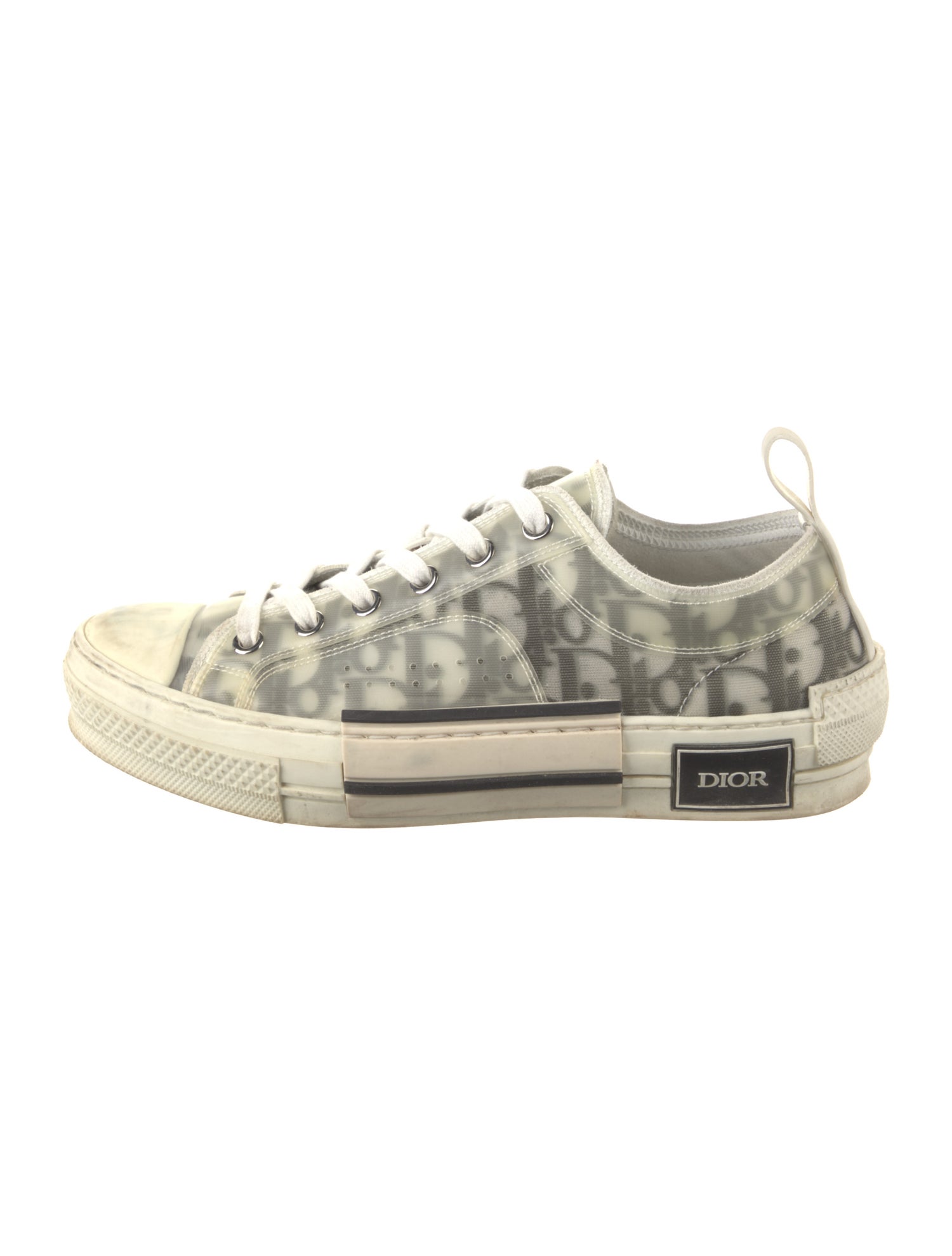 DIOR MEN B23 Oblique Sneakers w/ Tags - Sneakers, Shoes | The RealReal