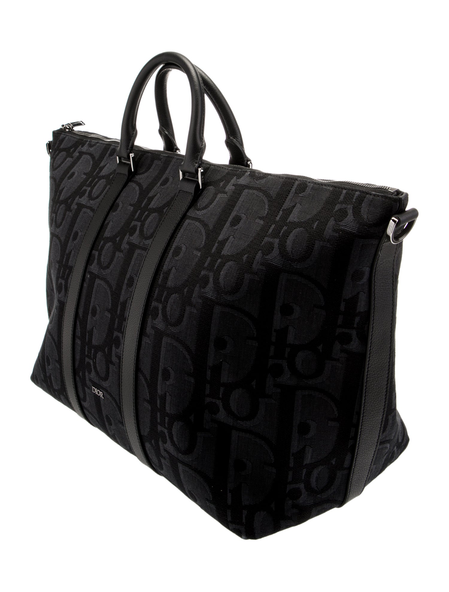 DIOR MEN 2024 Maxi Oblique Weekender 40 - Grey Weekenders, Bags ...