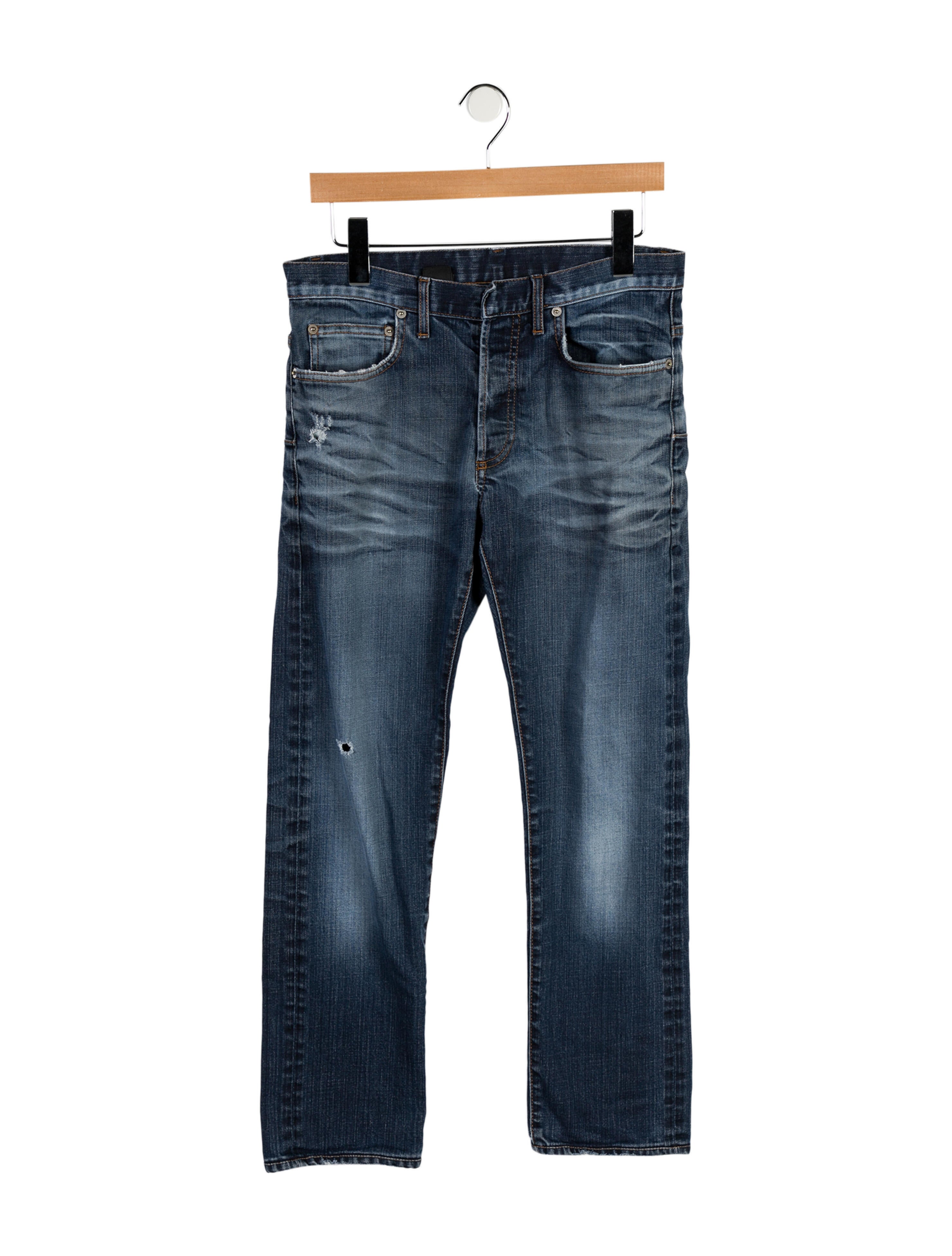 Dior Homme 2010's Skinny Jeans - Blue, 9.25" Rise Jeans, Clothing ...