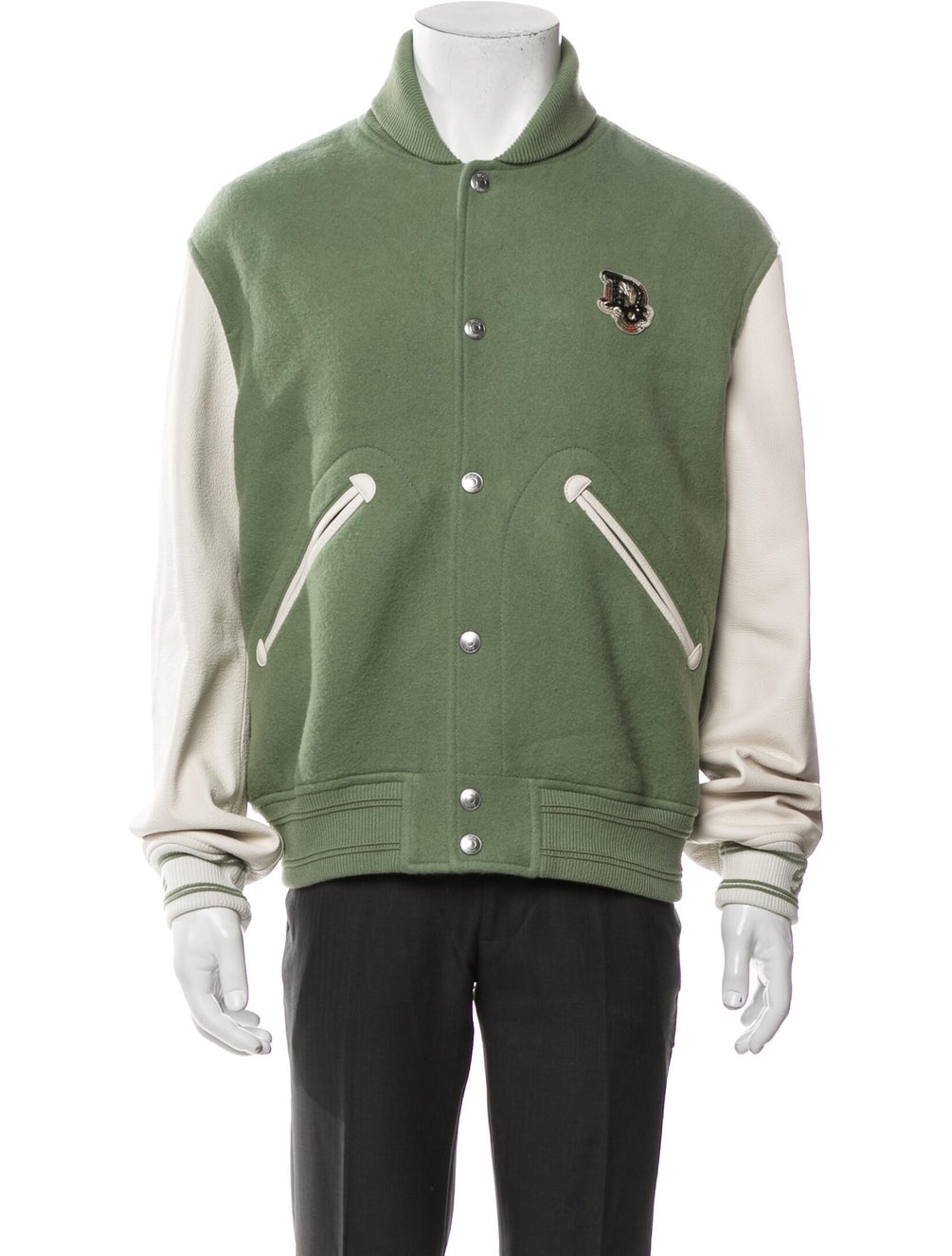 DIOR MEN 2023 x Denim Tears Varsity Jacket - Green Outerwear, Clothing ...