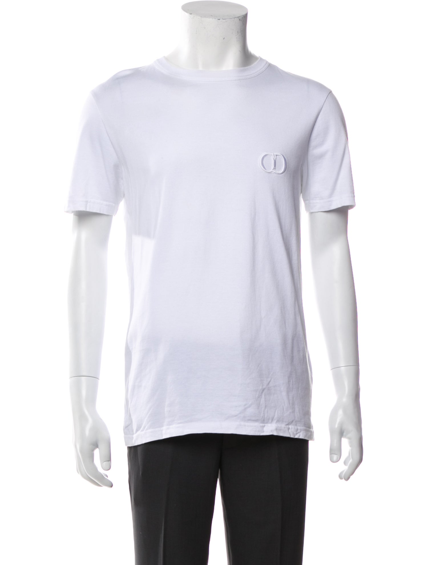 DIOR MEN 2020 Signature Logo T-Shirt - White T-Shirts, Clothing ...