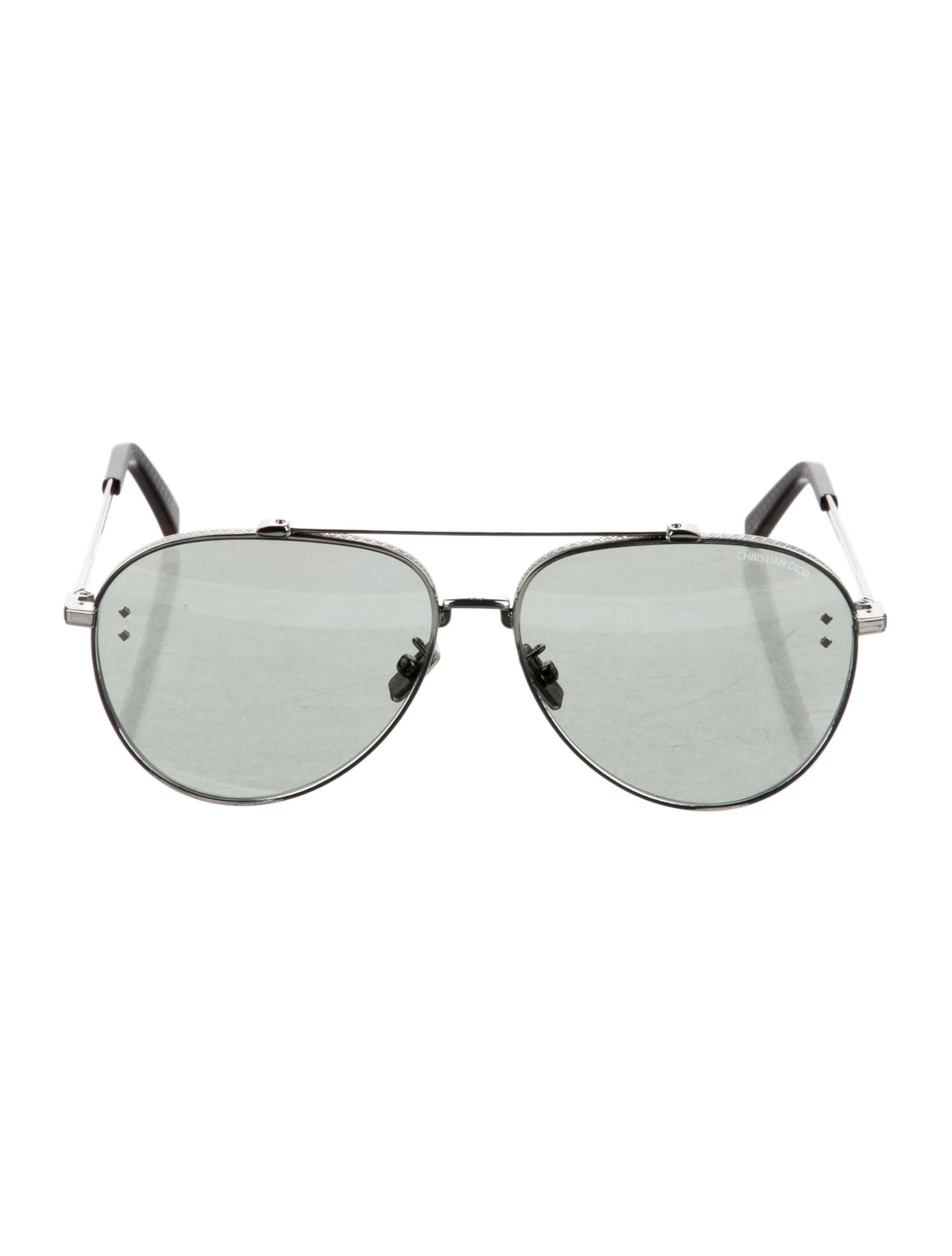 DIOR MEN Cd Diamond A1U Aviator Sunglasses w/ Tags - Blue Sunglasses ...
