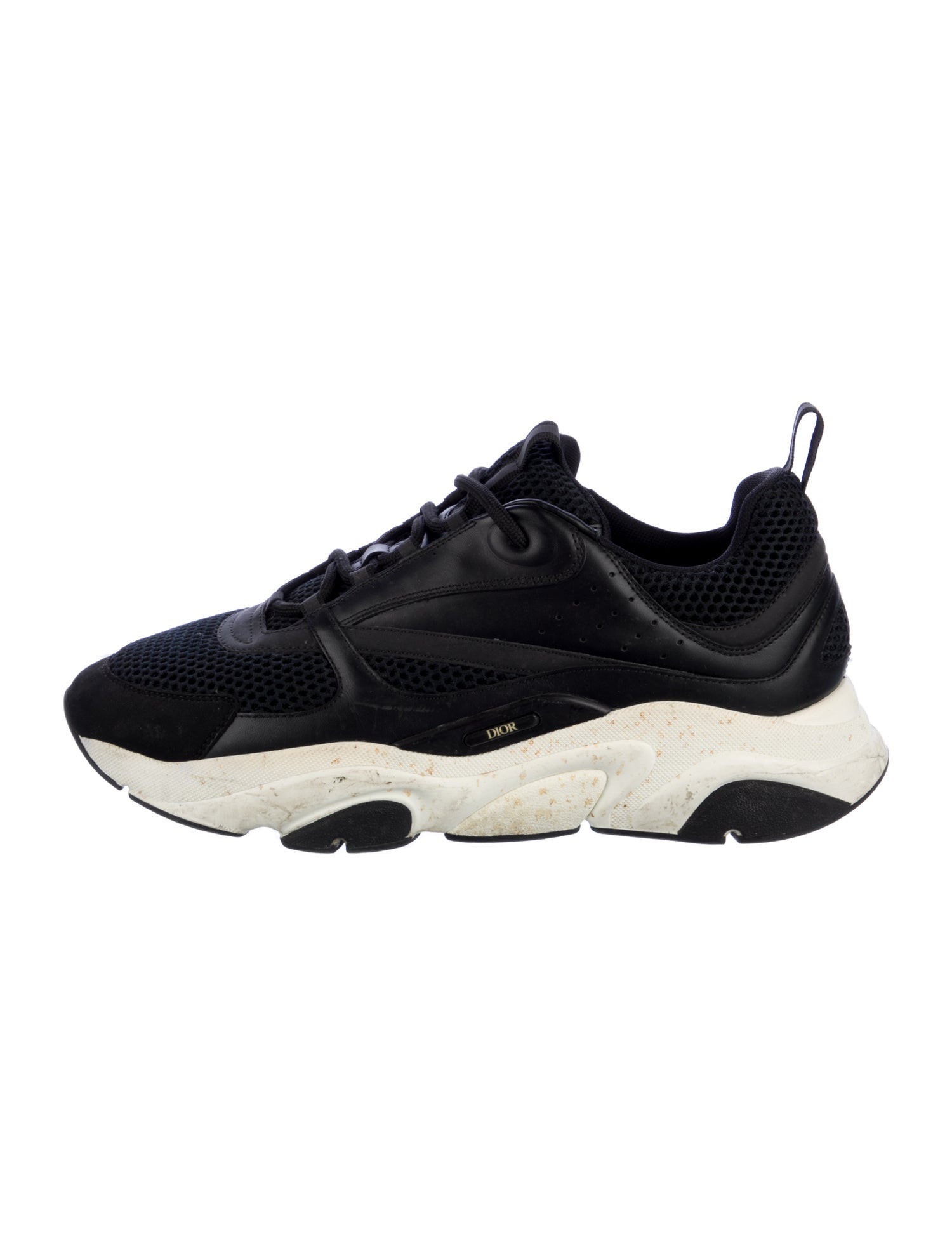 DIOR MEN B22 Chunky Sneakers - Black Sneakers, Shoes - DIORM45879 | The ...