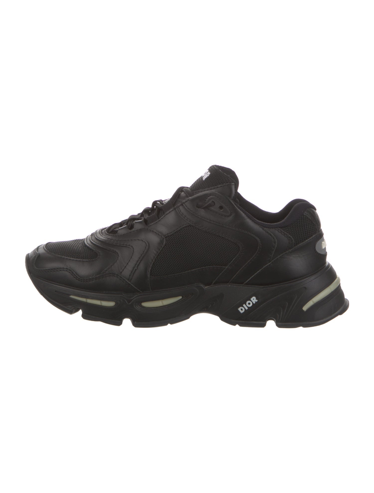 DIOR MEN CD1 'Black' Sneakers - Black Sneakers, Shoes - DIORM46173 ...