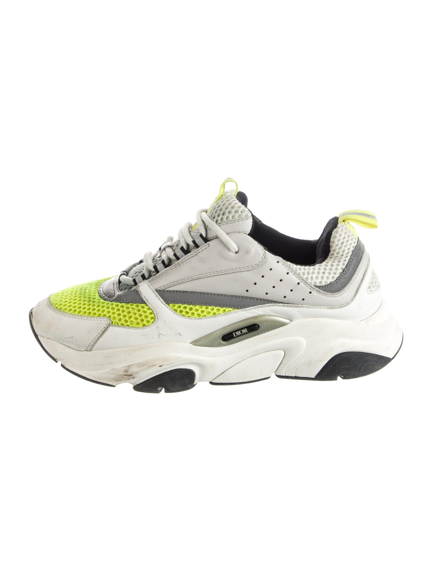 DIOR MEN B22 Chunky Sneakers - Grey Sneakers, Shoes - DIORM47524 | The ...