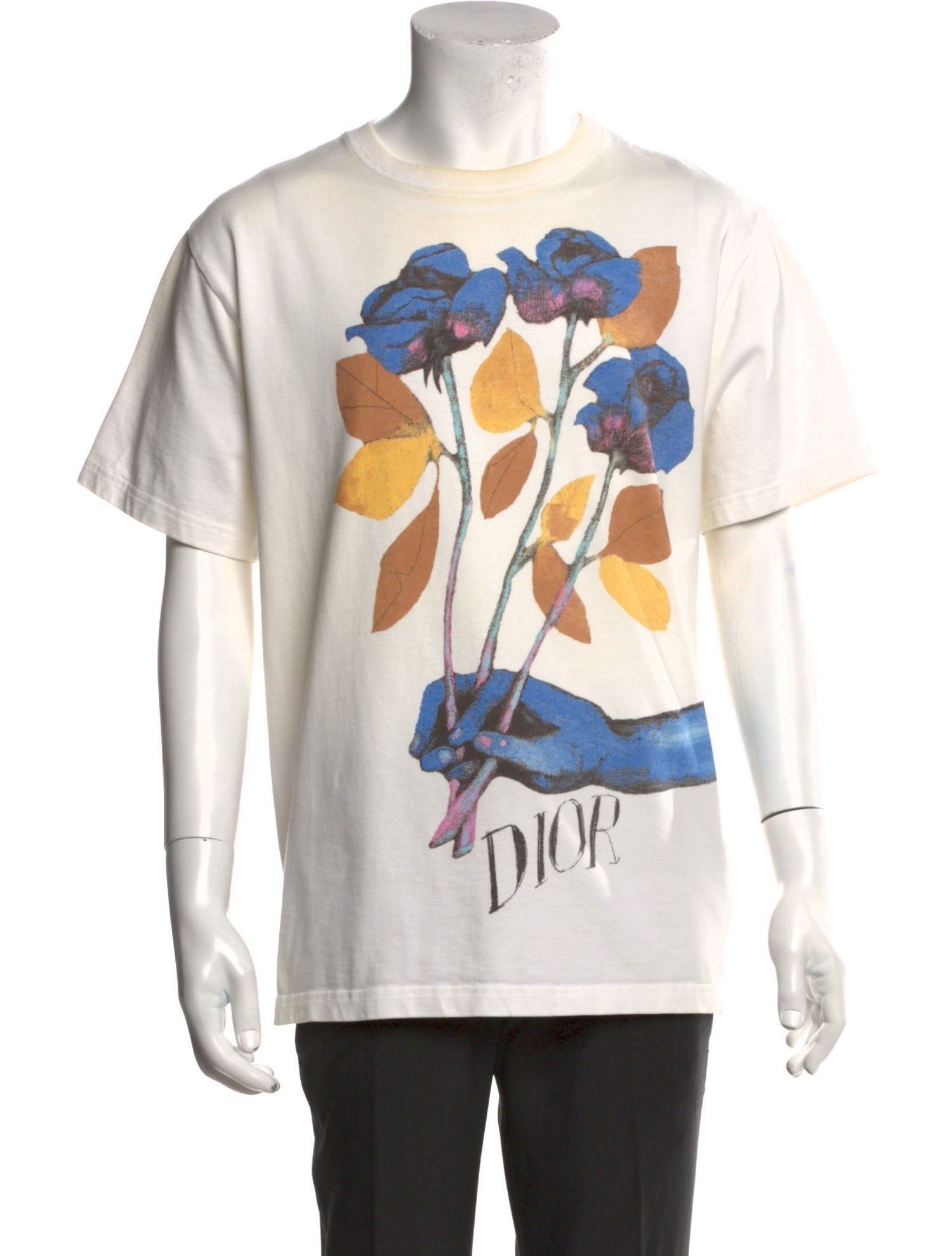 DIOR MEN 2019 X Alex Foxton T-Shirt - Neutrals T-Shirts, Clothing ...