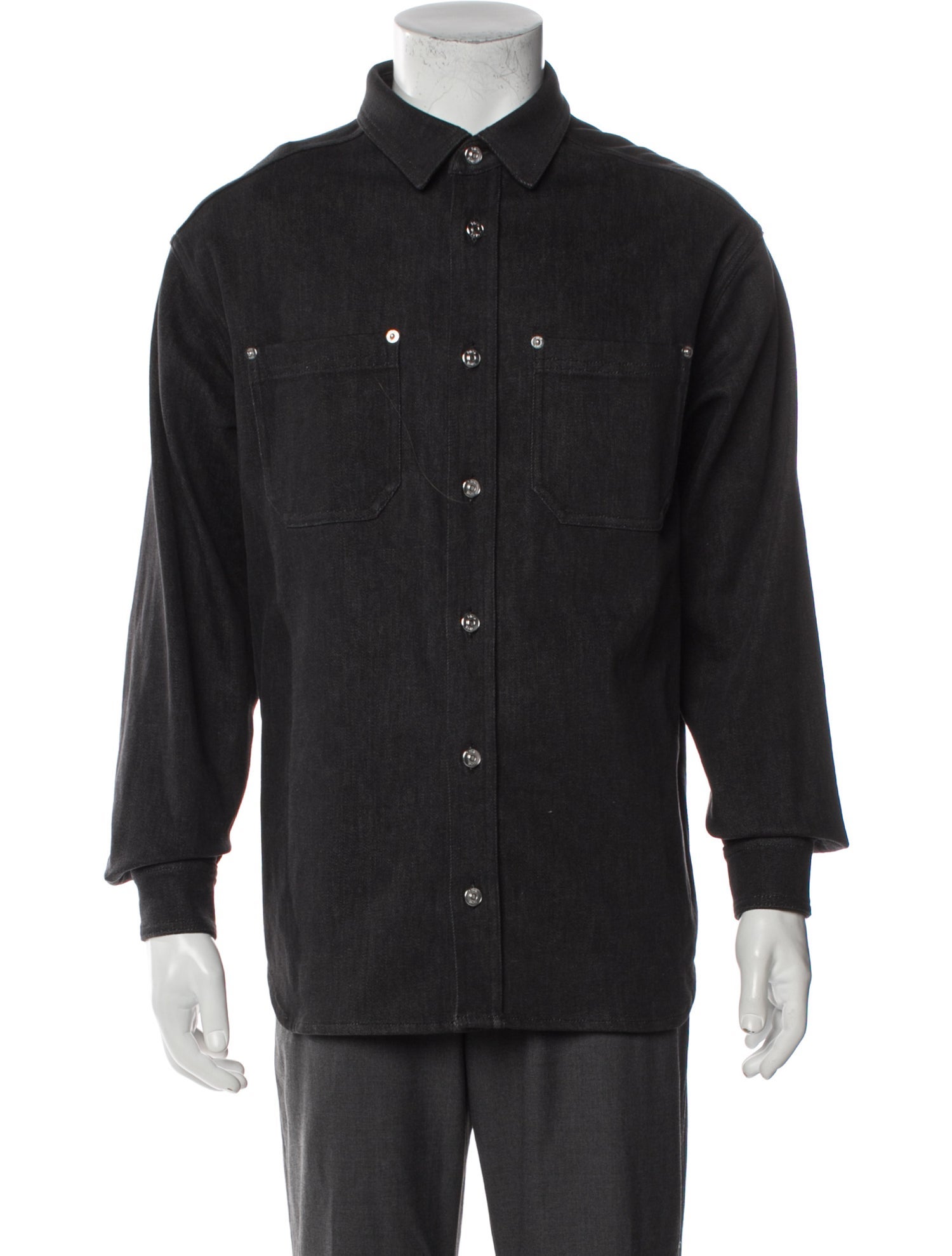 DIOR MEN 2019 x Sorayama Denim T-Rex Trucker Jacket - Grey Outerwear ...