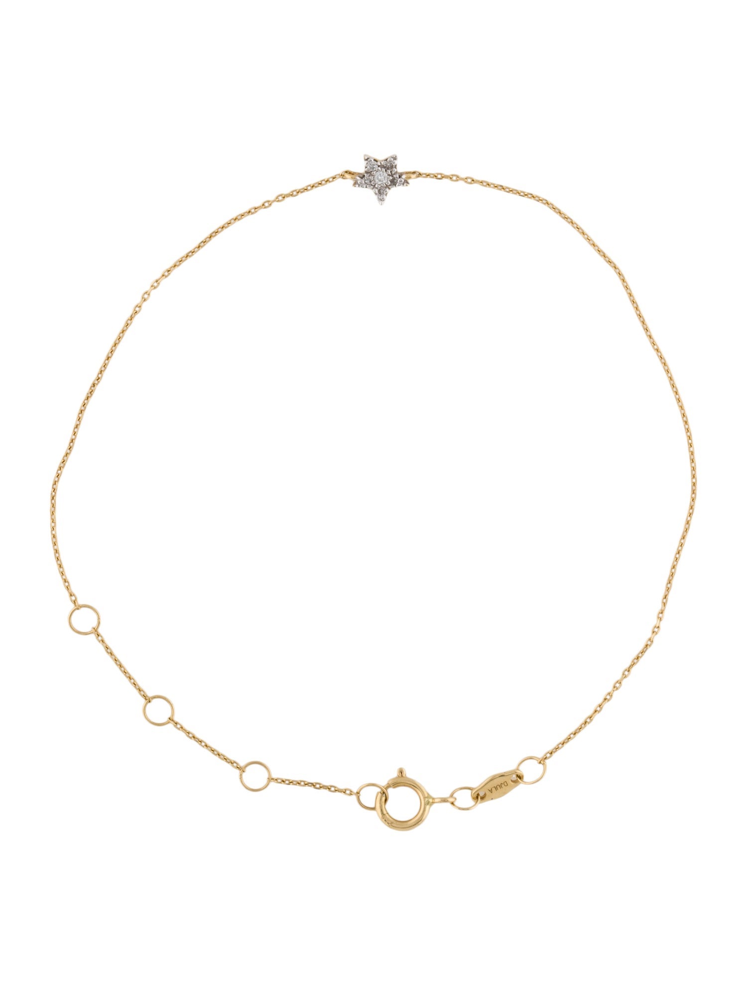 Djula 18K Diamond Magic Touch Star Station Bracelet - 18K Yellow Gold ...