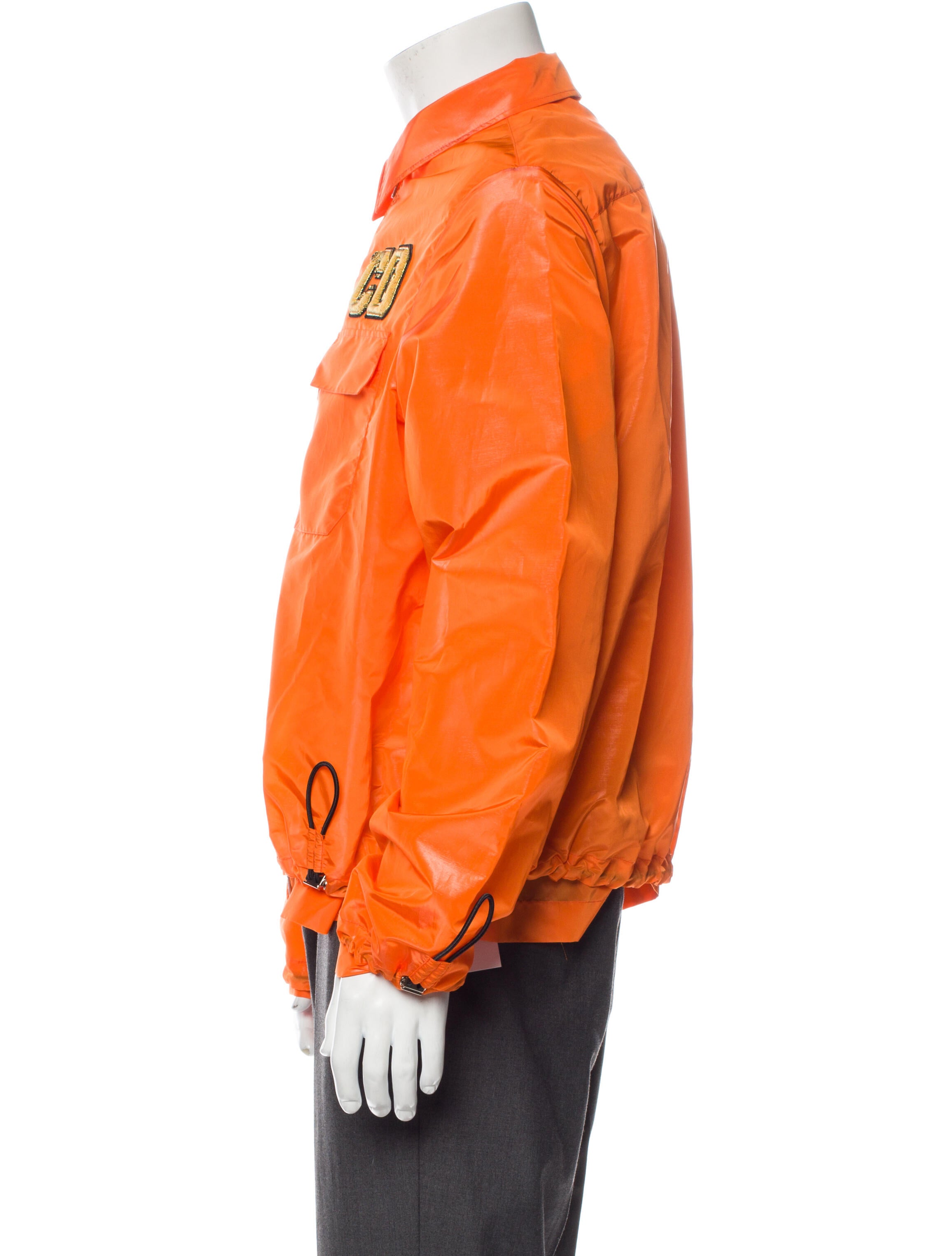 Dior X Kenny Scharf 2021 Utility Trucker Trucker Jacket W Tags Orange Outerwear Clothing