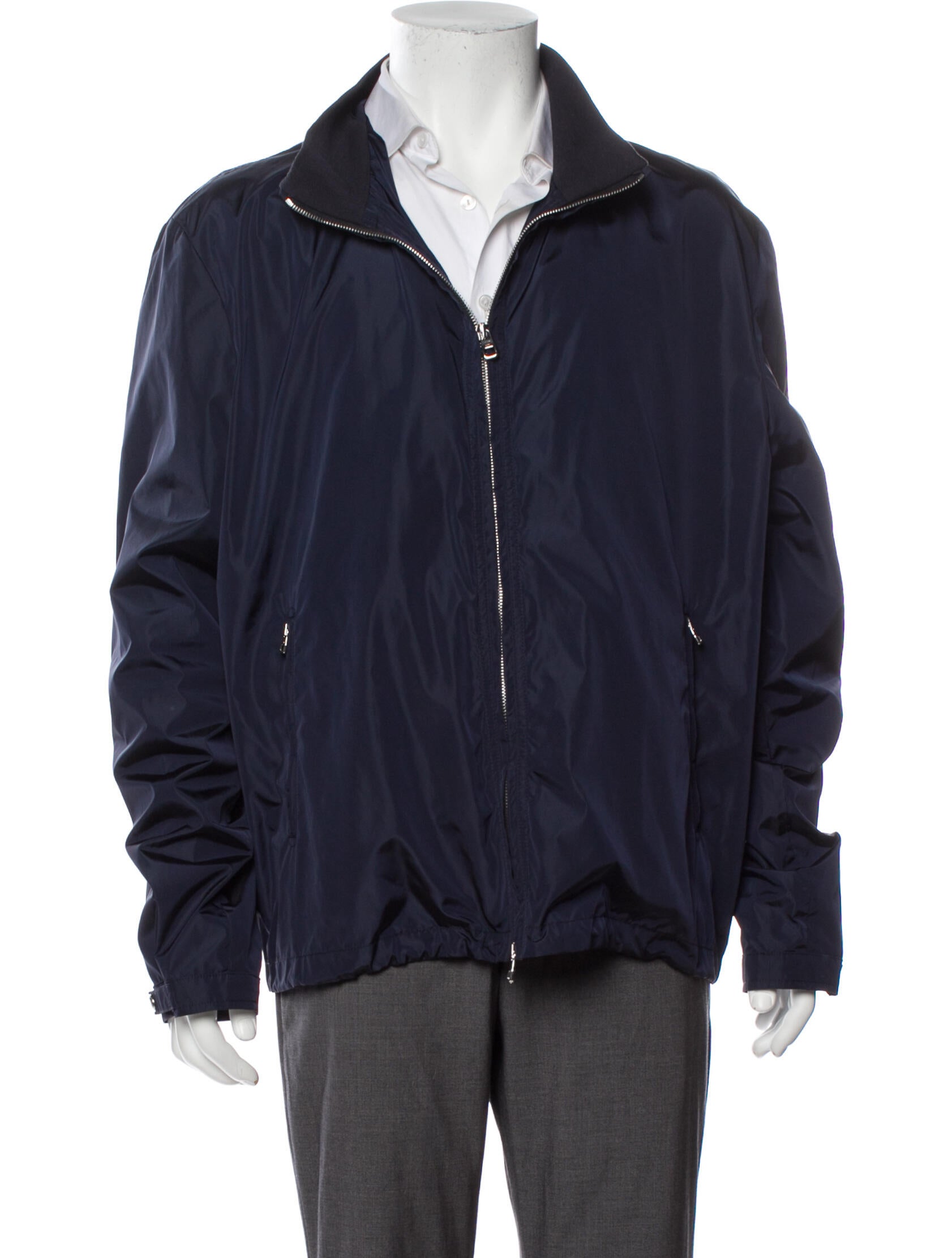Dunhill Windbreaker - Blue Outerwear, Clothing - DLL24921 | The RealReal