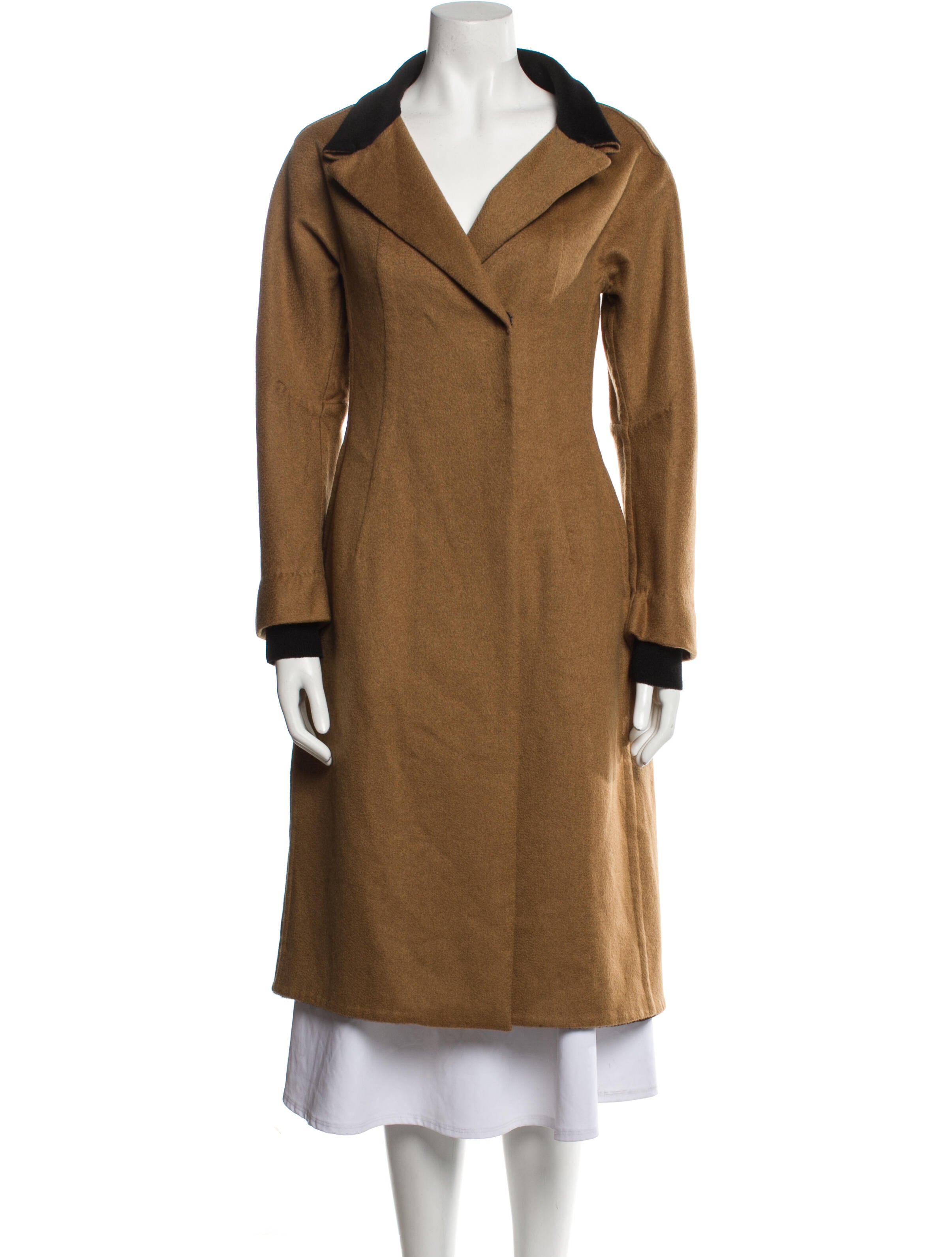 Donna Karan Cashmere Peacoat - Brown Coats, Clothing - DON44980 | The ...