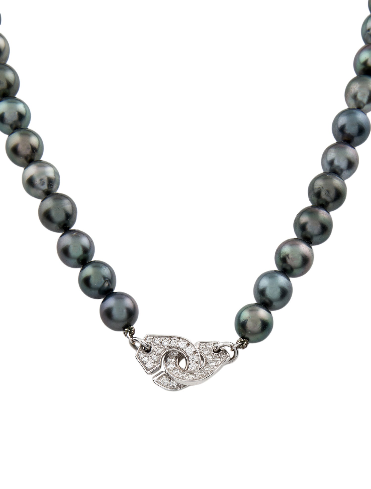 Dinh Van 18K Tahitian Pearl & Diamond Strand - Bead Strand, Necklaces ...