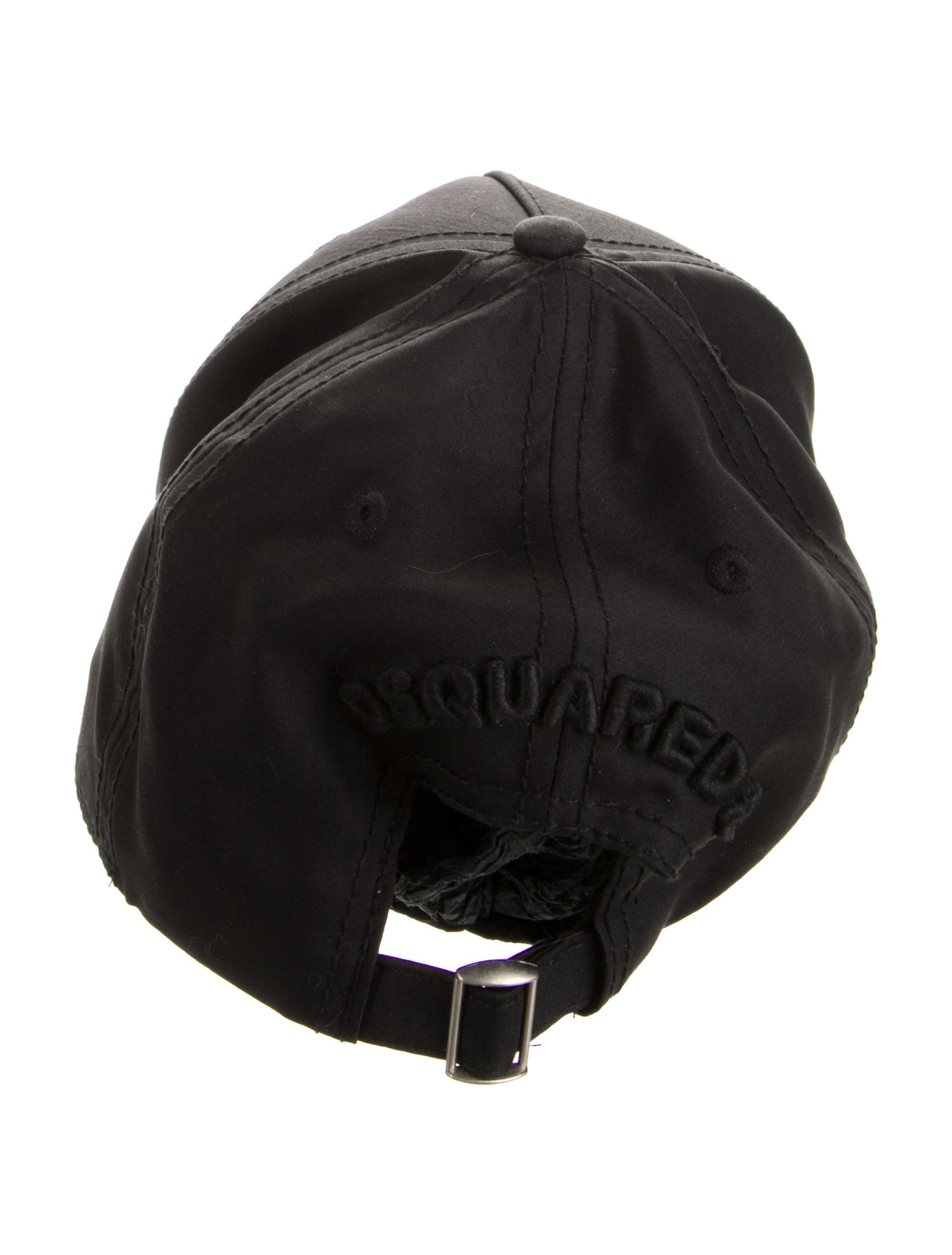 Dsquared² Black Embroidered Baseball Cap - Black Hats, Accessories ...
