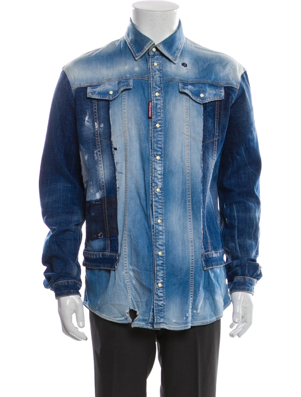 Dsquared² Denim Jacket - Blue Outerwear, Clothing - DSQ68090 | The RealReal