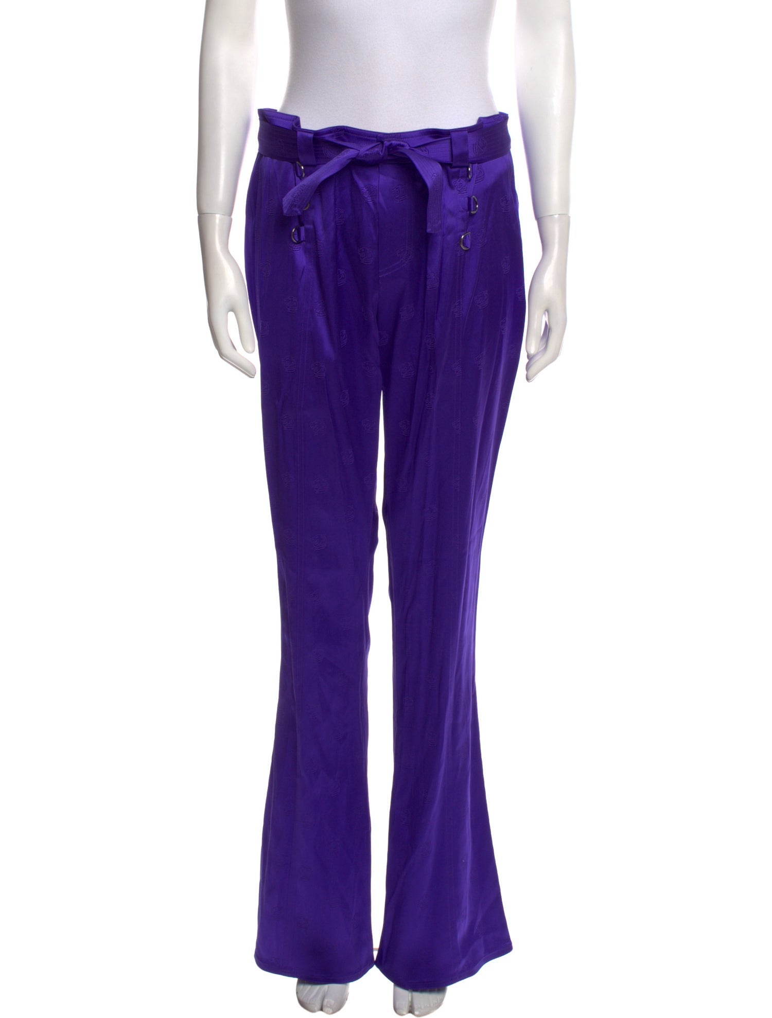 Dundas Wide Leg Pants - Purple, 10.25" Rise Pants, Clothing ...