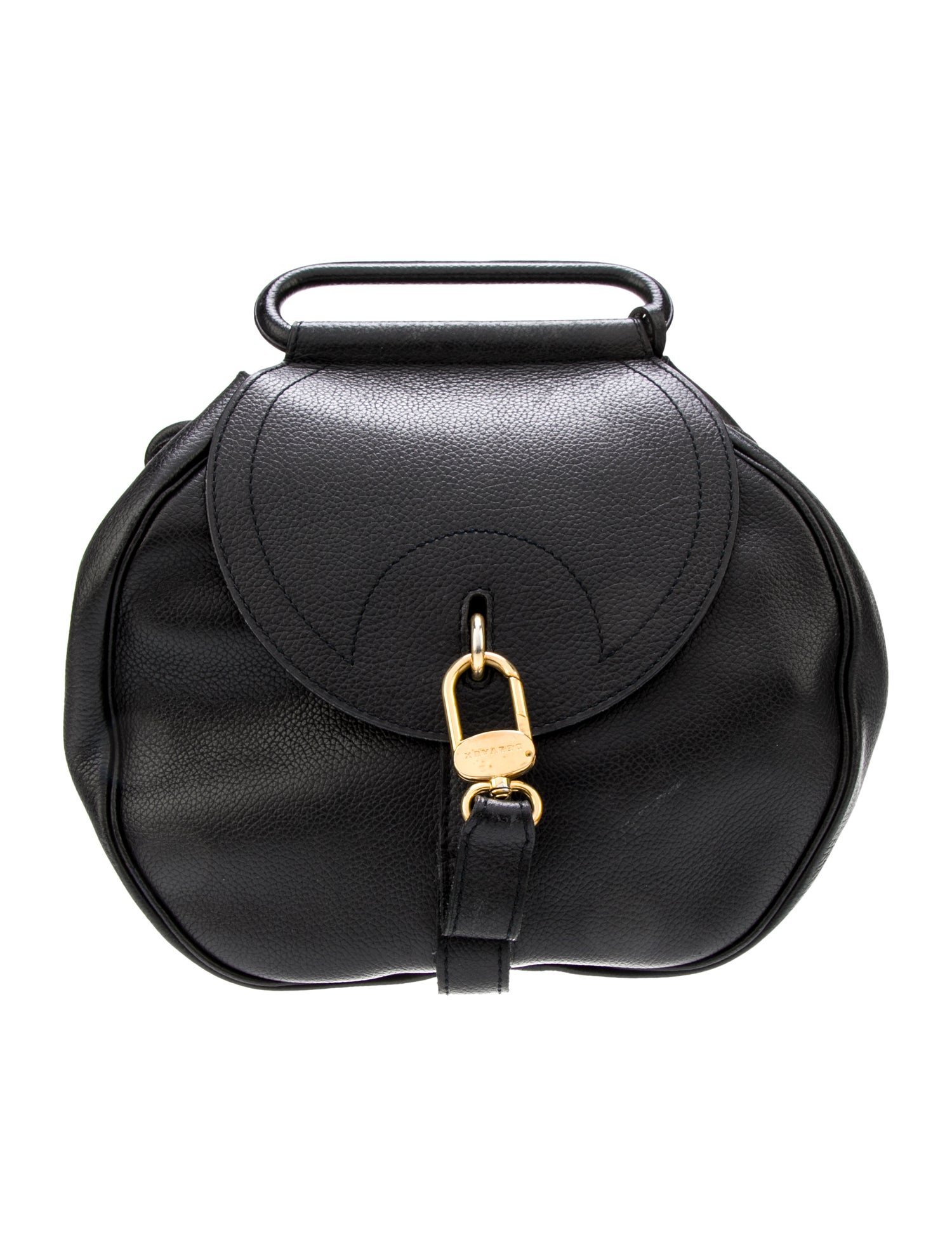 Delvaux Leather Lucifer Vintage - Black Backpacks, Handbags - DVX23249 ...