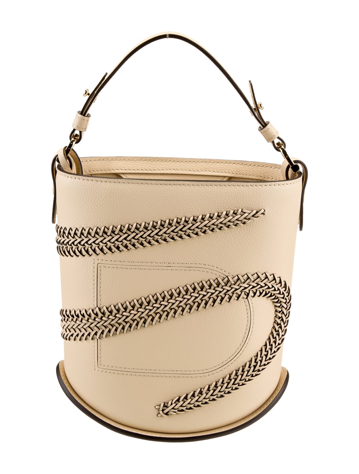 Delvaux Leather Mini Pin Lunar New Year w/ Tags - Neutrals Bucket Bags, Handbags - DVX23531 ...