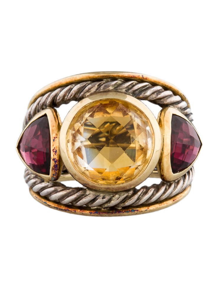 David Yurman Renaissance Ring - Gold - DVY10253 | The RealReal