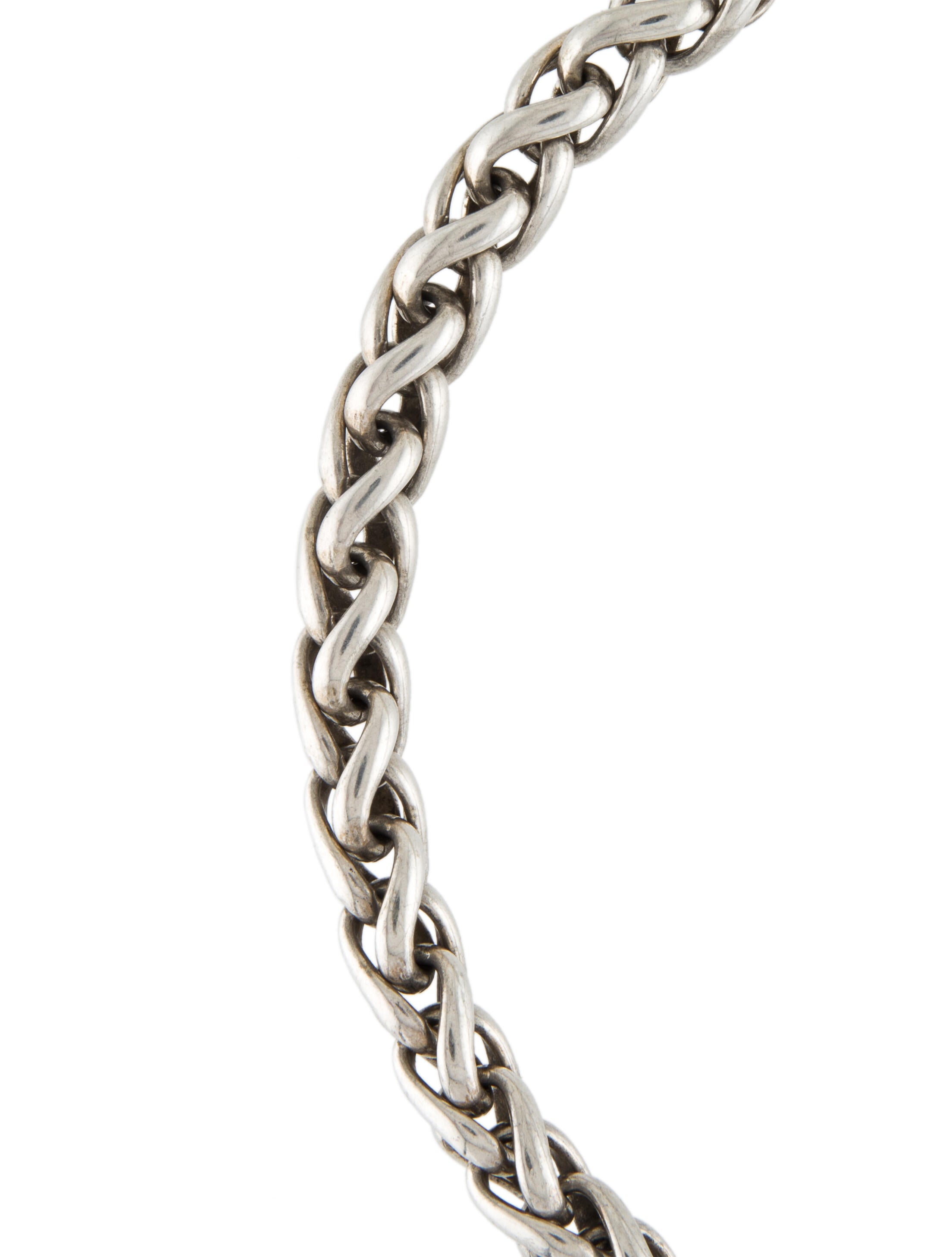 David Yurman Two-Tone Large Wheat Chain Necklace - 14K Yellow Gold ...