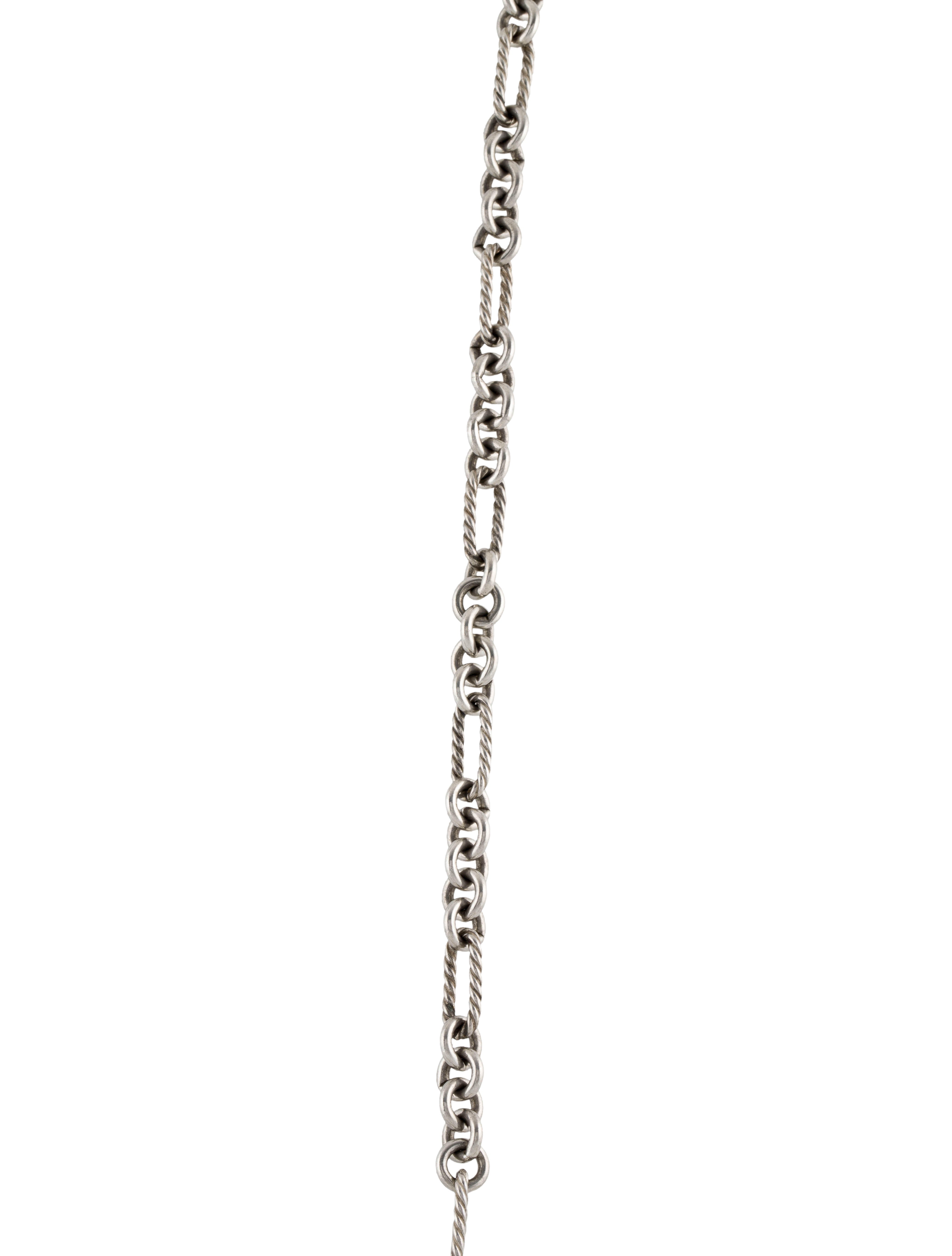 David Yurman Two-Tone Figaro Link Chain Necklace - Chain, Necklaces ...